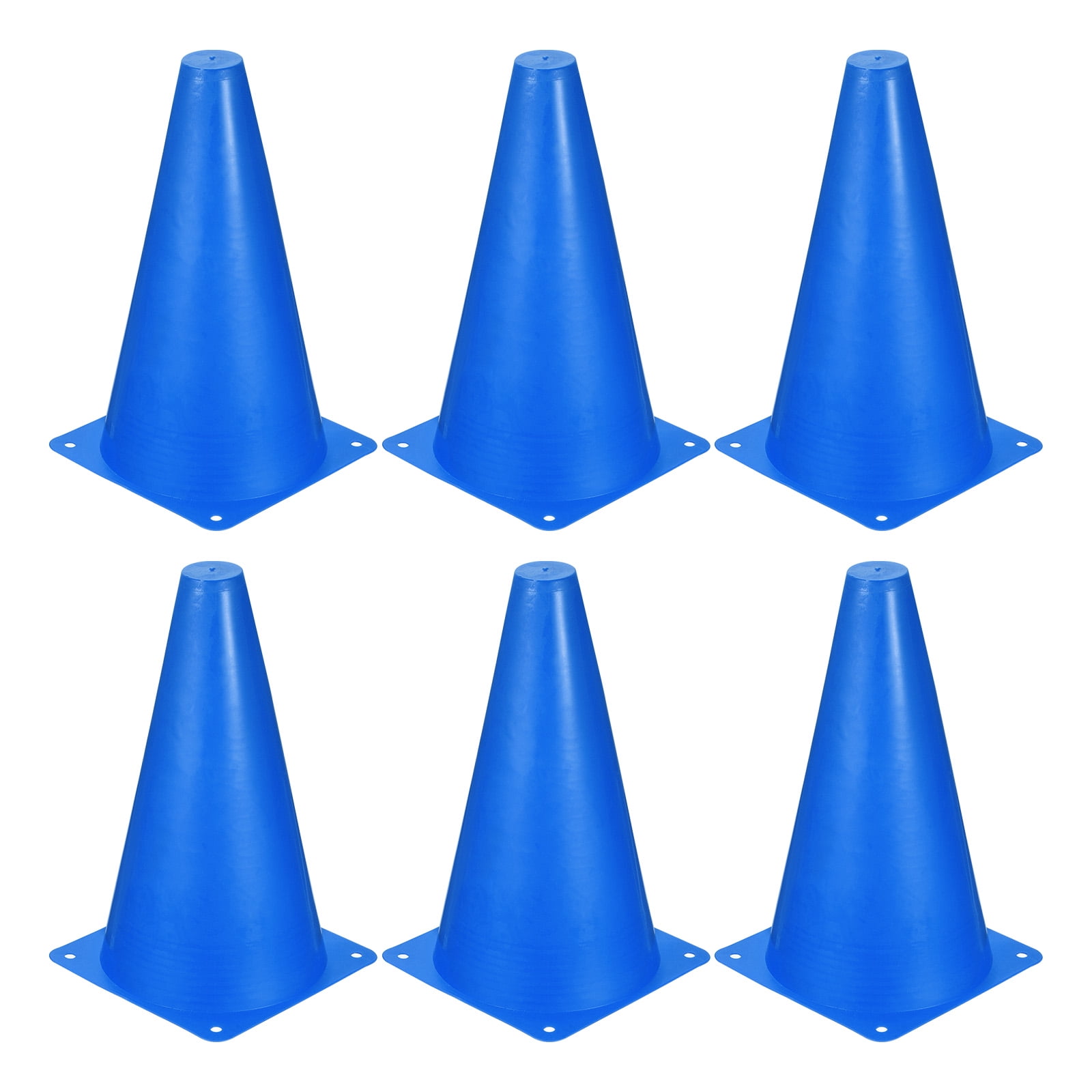 Uxcell 5.5x9.1" Soccer Training Cones, Plastic Flexible Agility Field ...