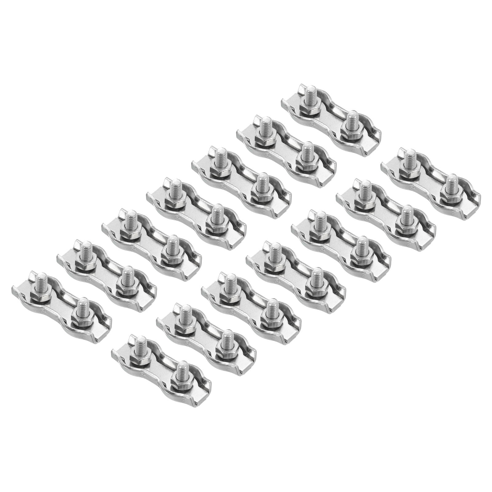 Uxcell 5/64" / 2mm Duplex Bolt Wire Rope, Stainless Steel Simplex ...