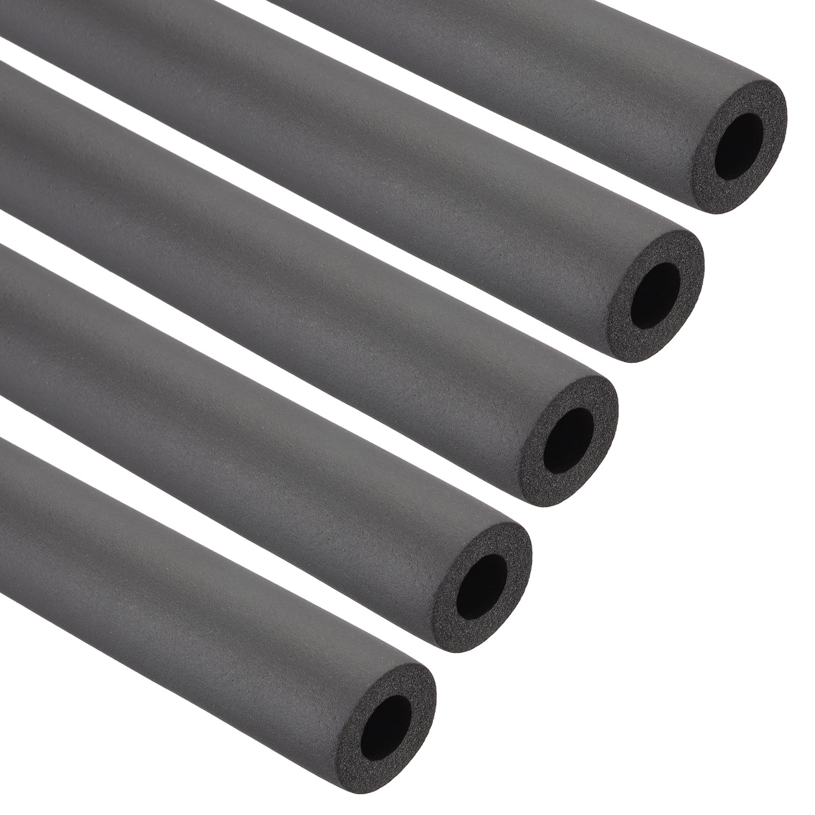 Uxcell 5/8"(16mm) ID x 6Ft Pipe Insulation Foam Tube, Pipe Cover Wrap ...