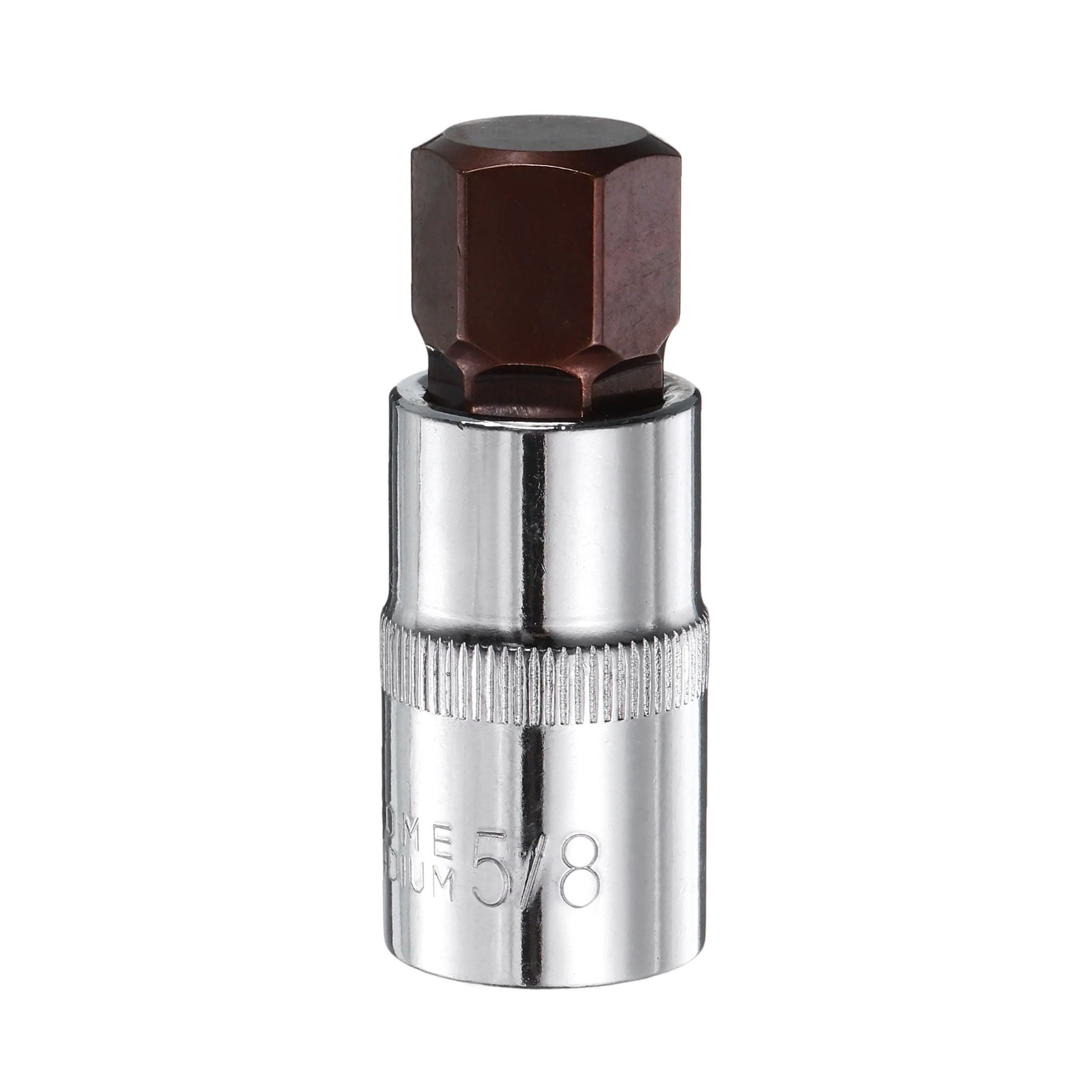Uxcell 5/8" Hex Bit Socket 1/2" Square Drive SAE Extension Impact Bit ...