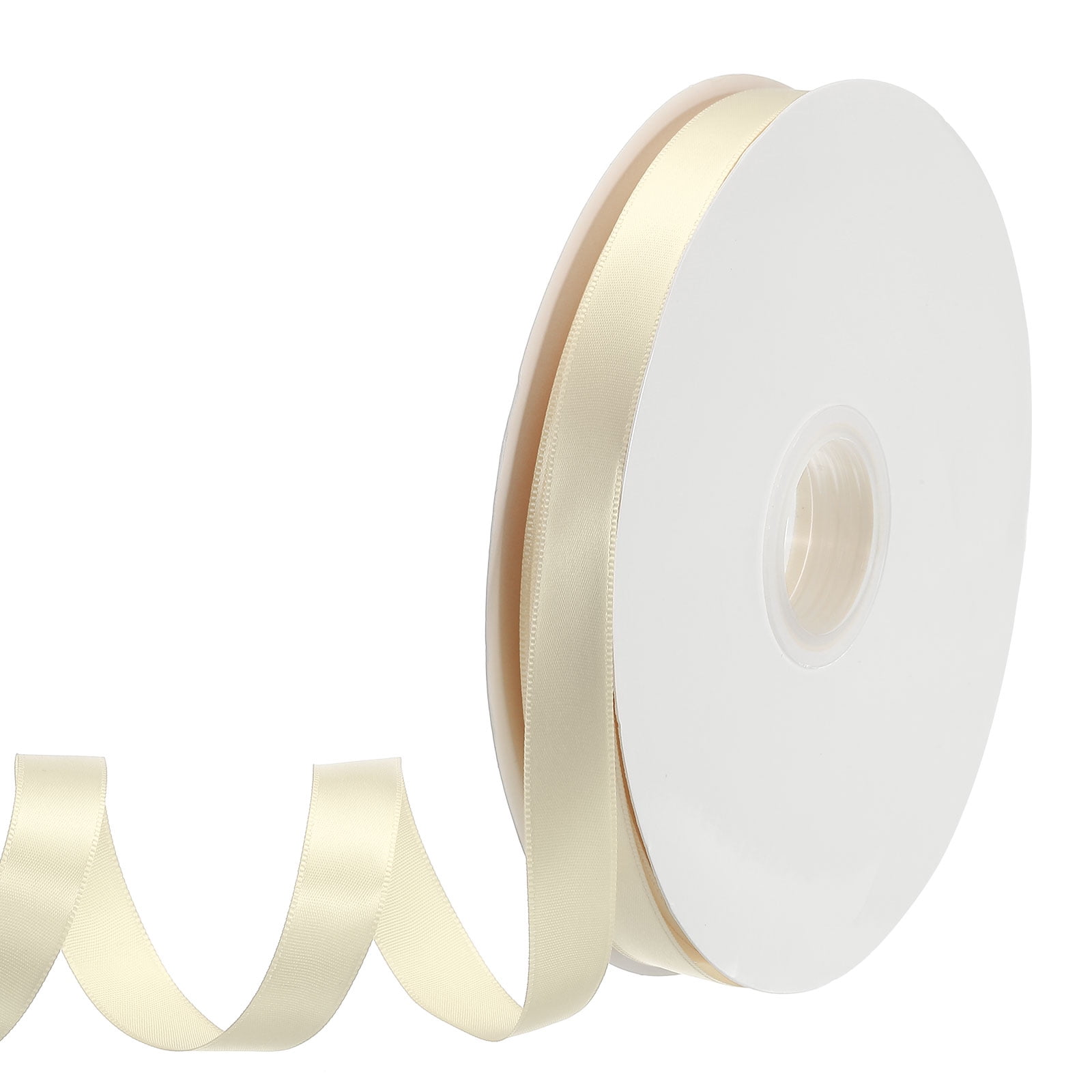 Uxcell 5/8 Inch x 100 Yard Satin Ribbon, Solid Color Gift Wrapping ...