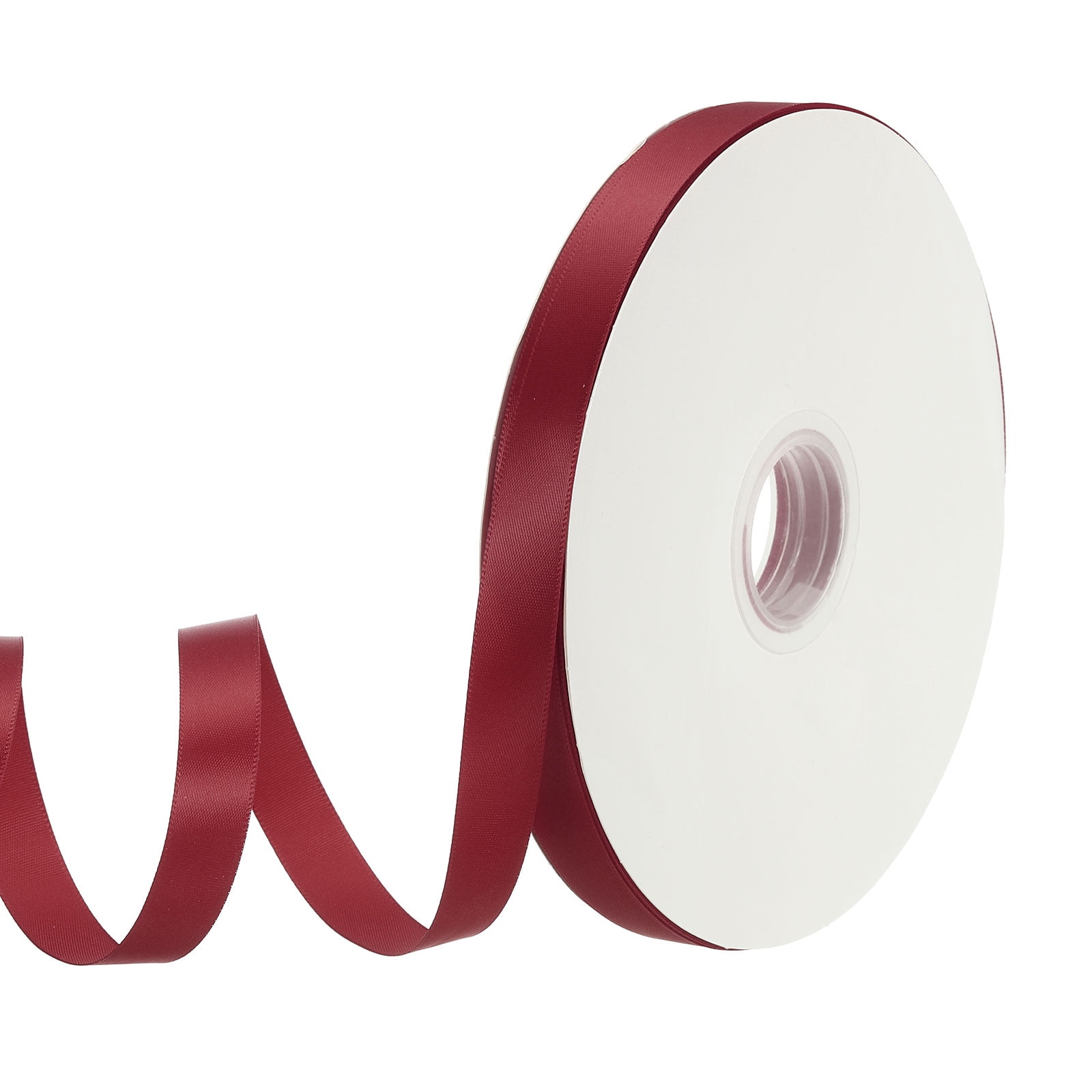 Uxcell 5/8 Inch x 100 Yard Satin Ribbon, Solid Color Gift Wrapping ...
