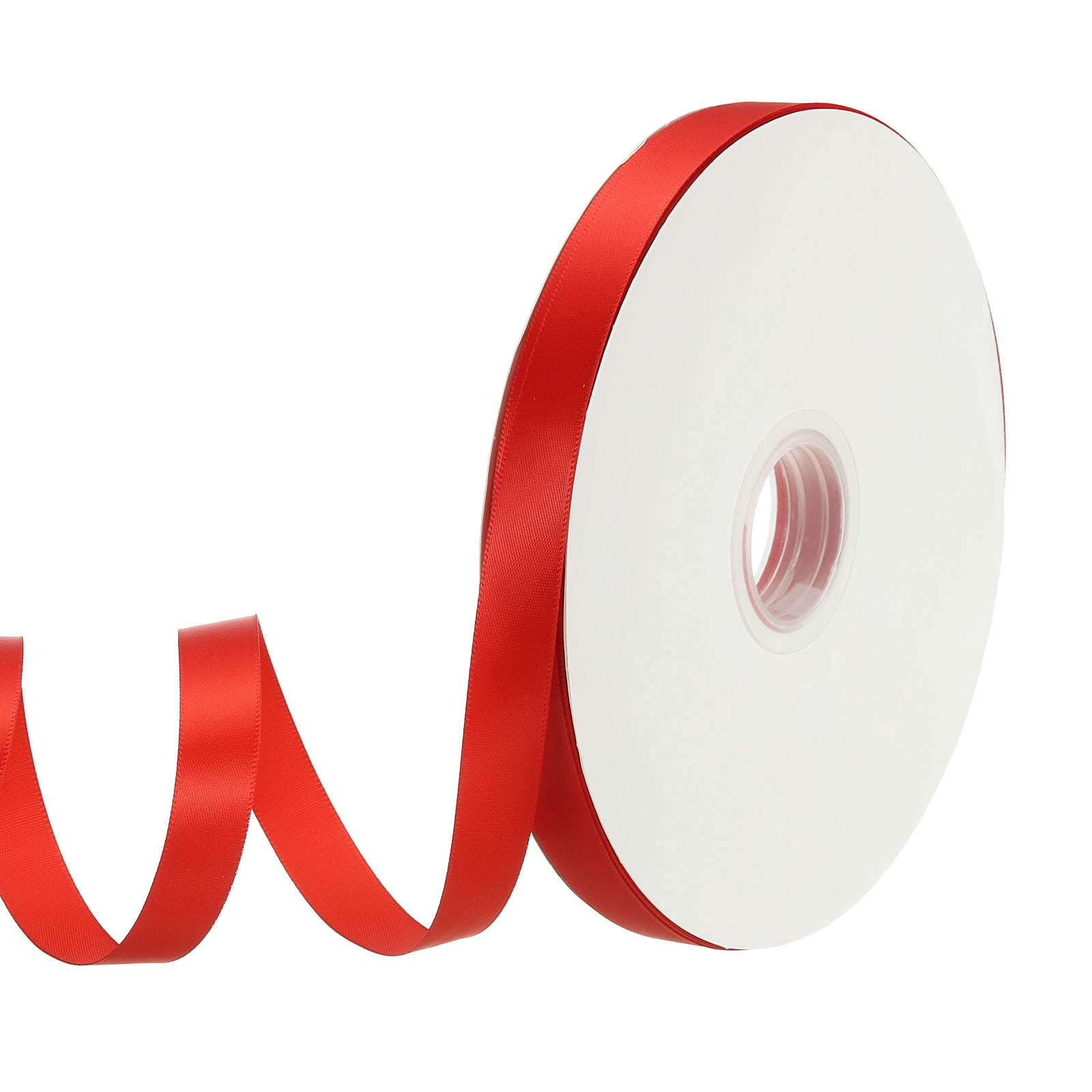 Uxcell 5/8 Inch x 100 Yard Satin Ribbon, Solid Color Gift Wrapping ...