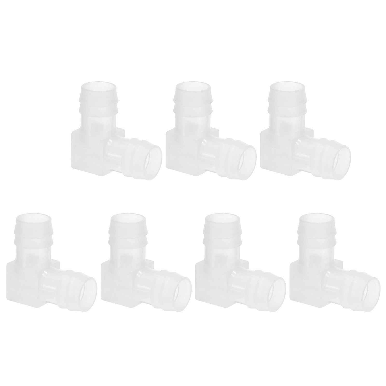 Uxcell 5/8" Plastic Hose Barb 90 Degree Elbow 7 Pack Barb Fittings 2 ...