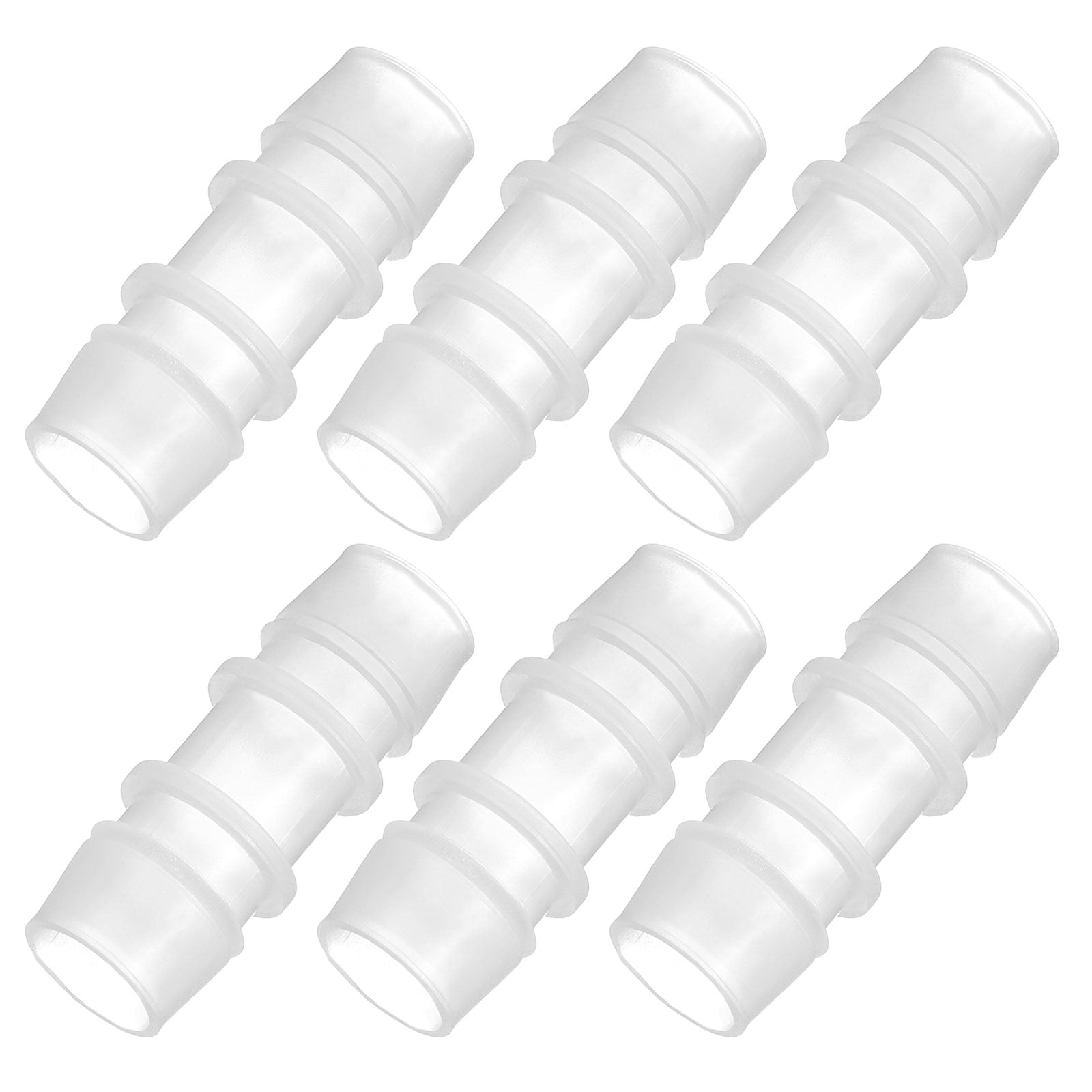 Uxcell 5/9" - 5/8" 6 Pcs Plastic Hose Barb Fittings, Reducer Tube ...