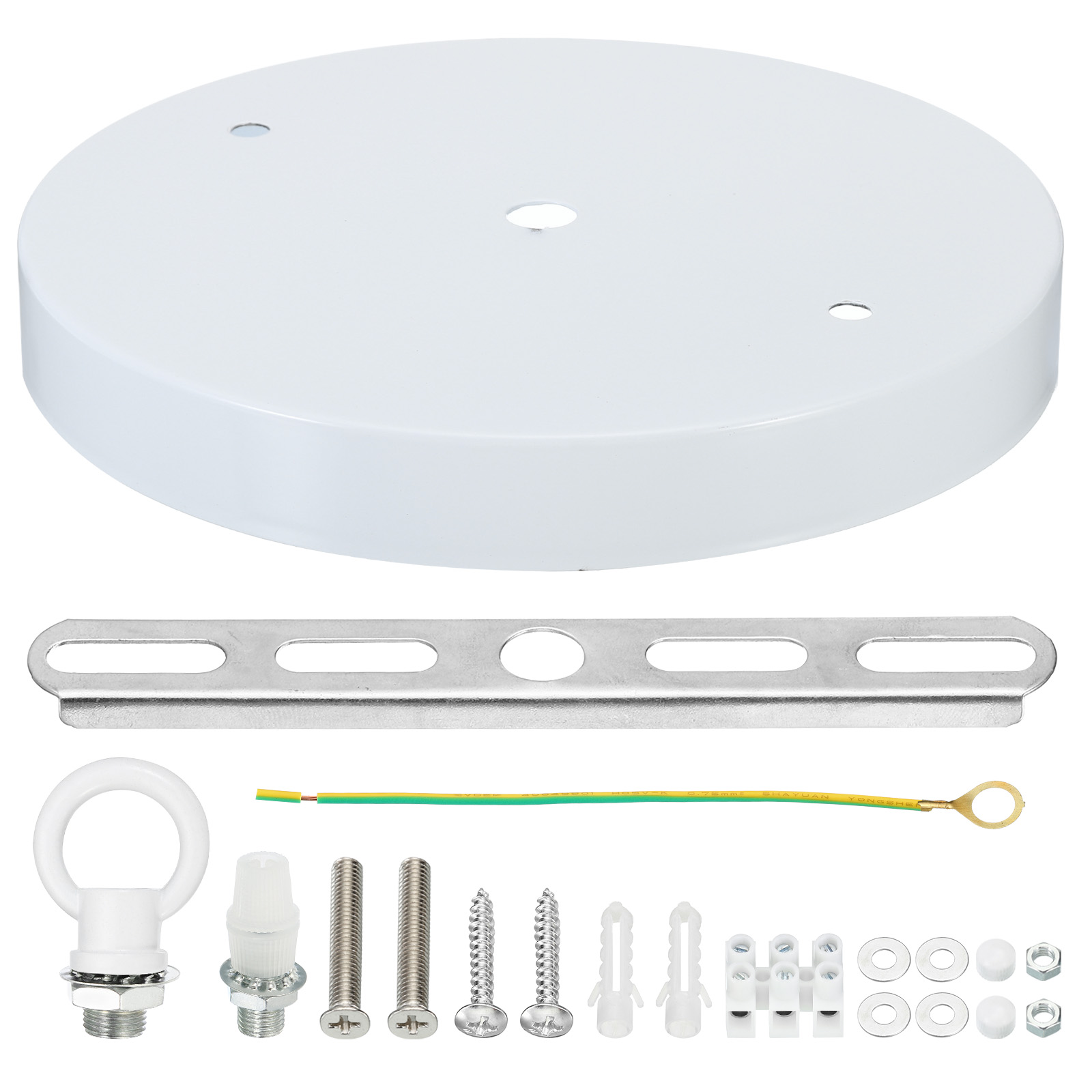 Uxcell 5.9" Ceiling Light Canopy Kit Pendant Light Fixture Mounting ...