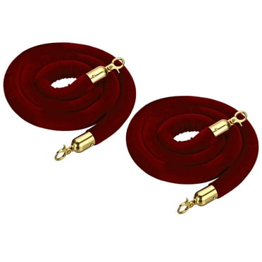 Yaheetech 2-Pack Stanchion with 6.5 Foot Retractable Belt Crowd Control ...