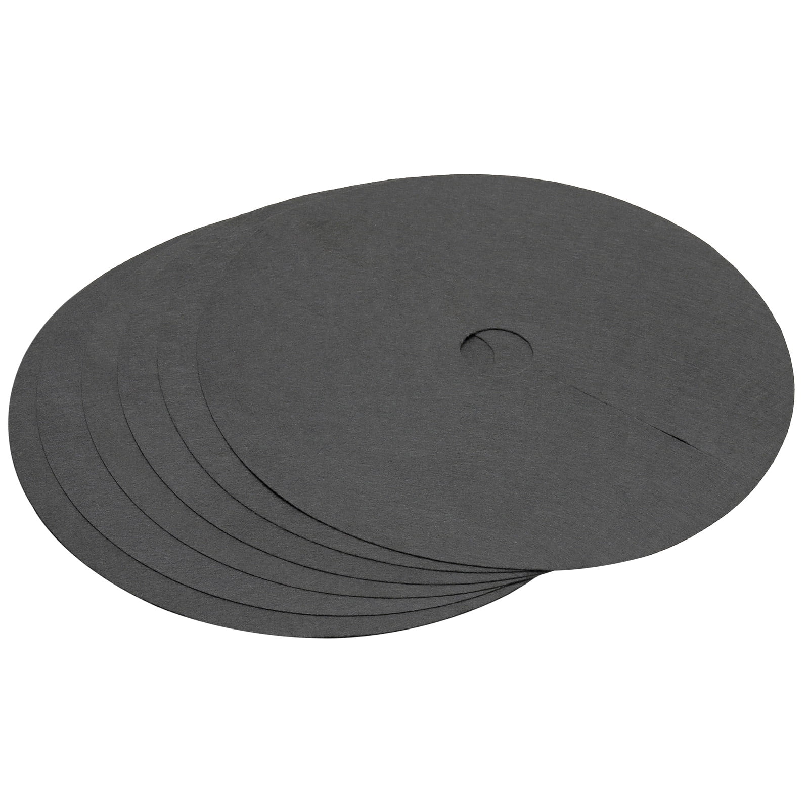 Uxcell 5.9" Tree Mulch Ring Nonwoven Tree Protector Mat Plant Cover ...