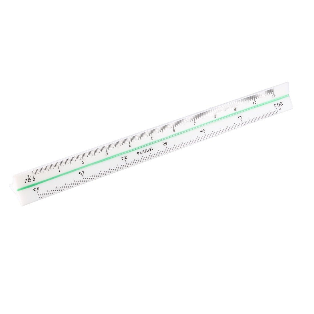 Uxcell 5.91'' Scale Ruler Engineer Triangular Scale Architect Rulers ...