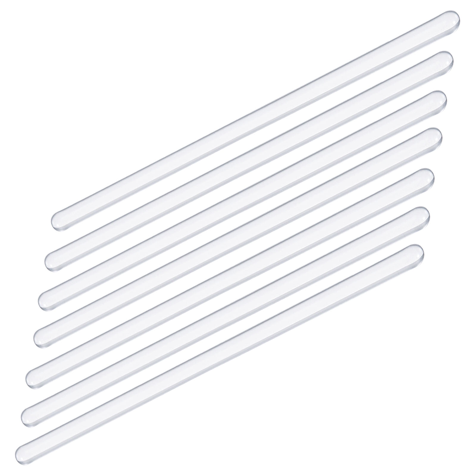 Lumi Le Glass Stick 6-Pack Borosilicate Glass Stir Rods - 6mm X 150mm ...
