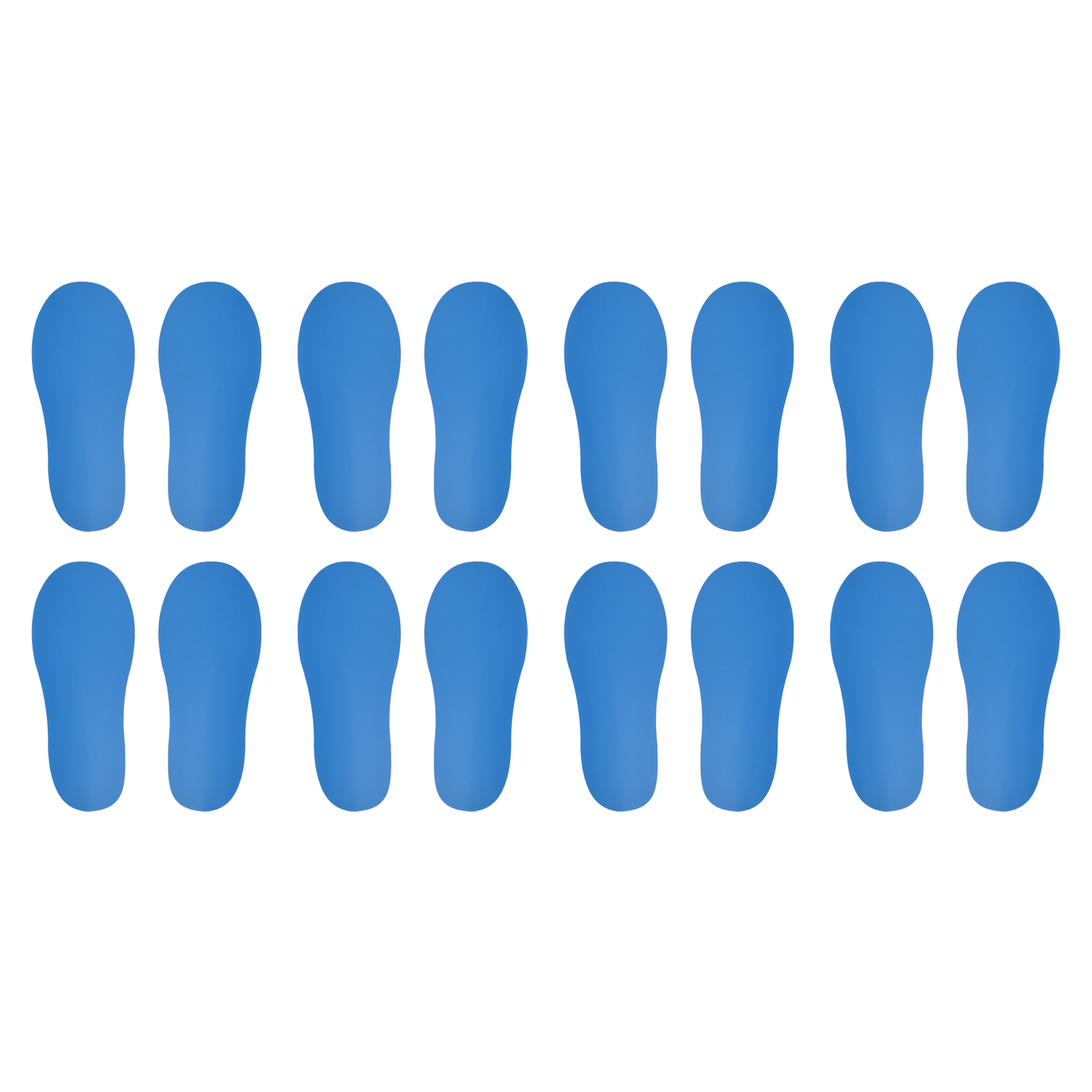 Uxcell 5.9x2.3" Footprints Floor Stickers Footprint Wall Stair Decal ...