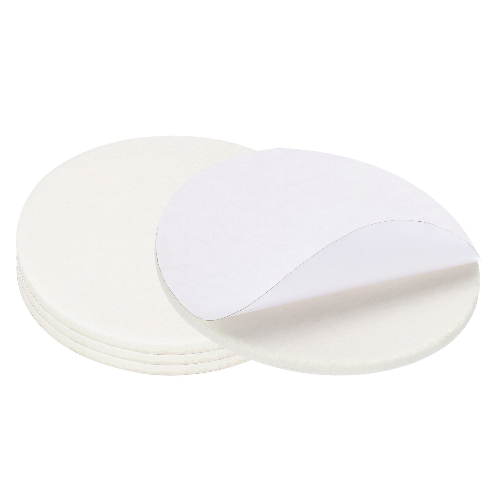 Uxcell 5" Diameter Felt Furniture Pads, 4 Pcs 1/2" Thick Lamp Base Felt ...