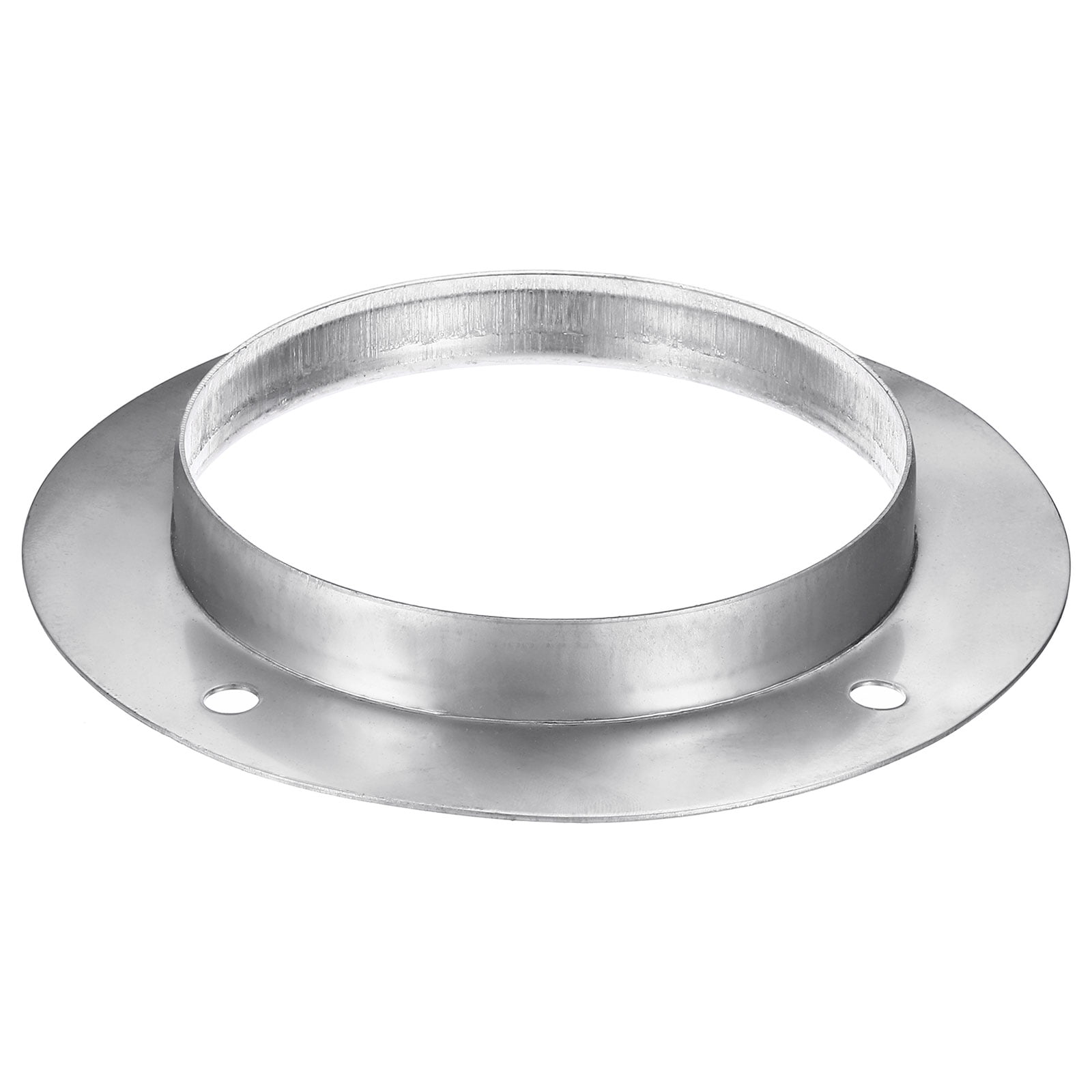 Uxcell 5" Duct Connector Flange Straight Pipe Exhaust Flange Stainless ...