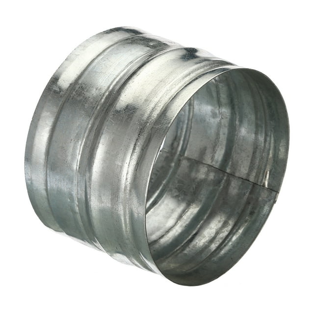 Uxcell 5" Duct Connector Metal Duct Coupling Vent Coupler Dryer Pipe ...