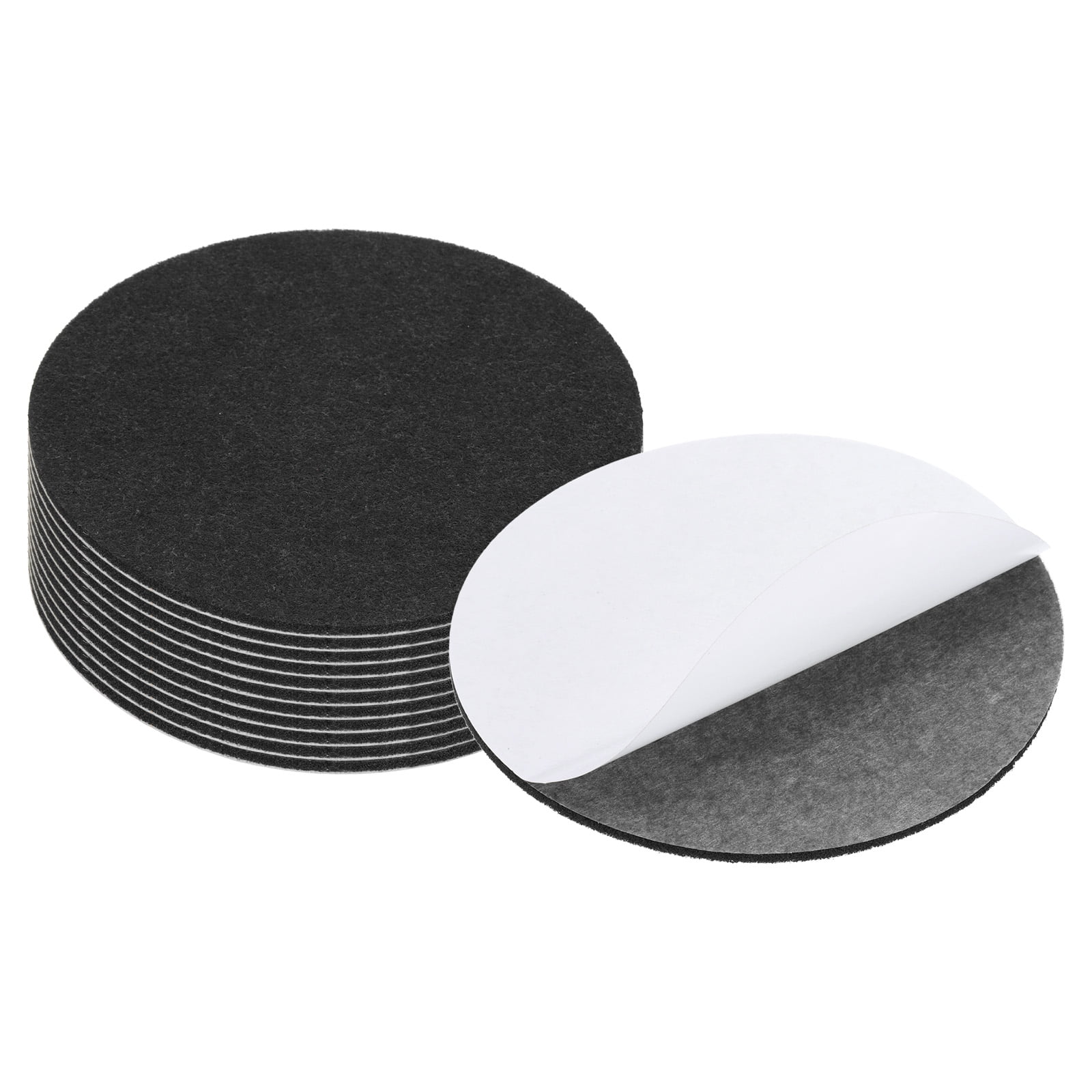 Uxcell 5 Inch Diameter Lamp Base Felt, 12Pack 3mm Thickness Round Soft ...