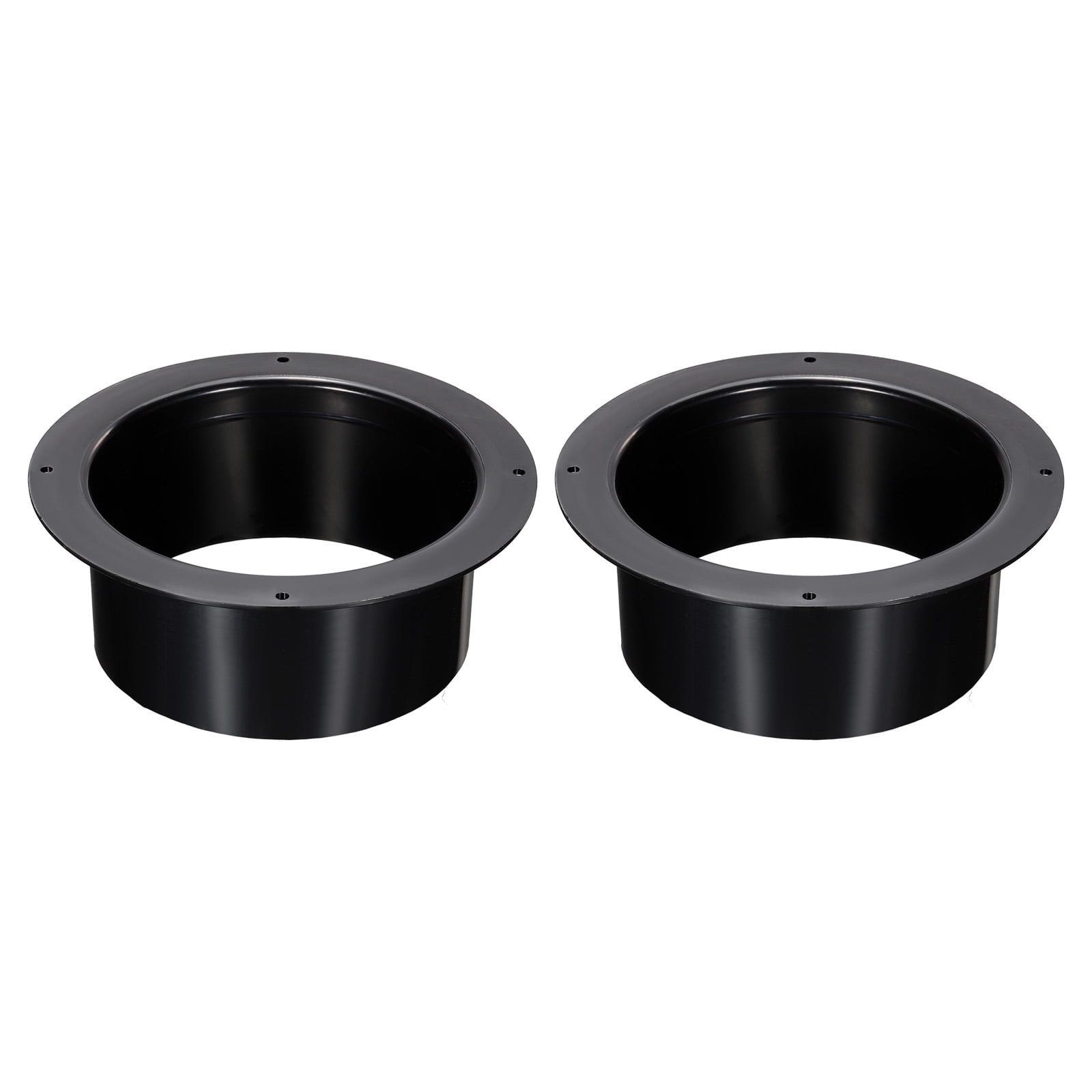 Uxcell 5 Inch Duct Connector Flange Exhaust Hose Flange ABS Round Air ...