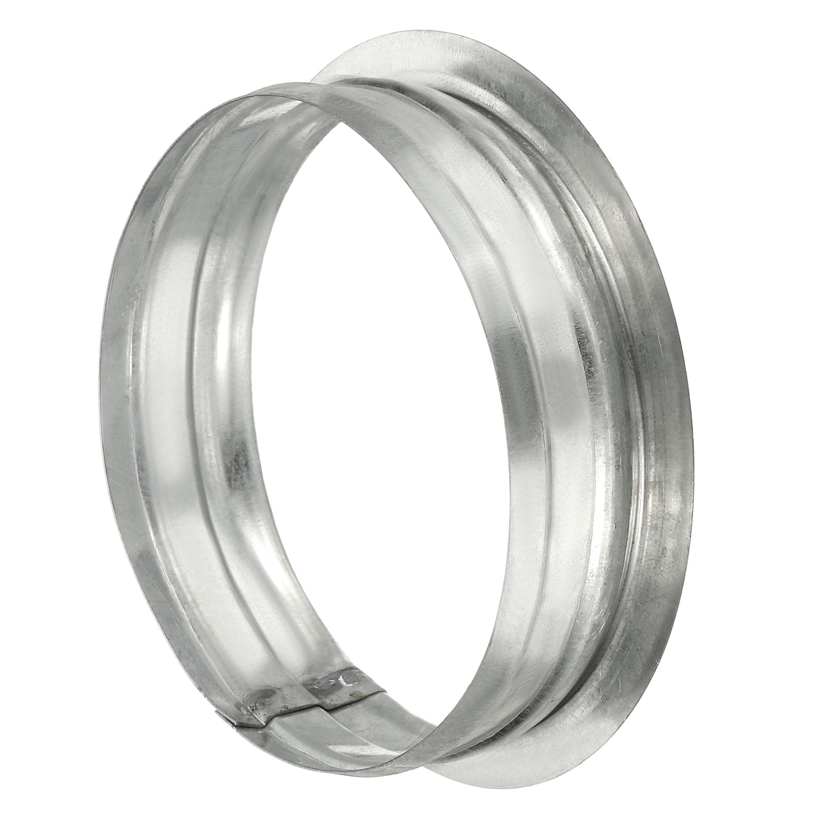 Uxcell 5 Inch Duct Connector Flange, Round Galvanized Steel Air Ducting ...