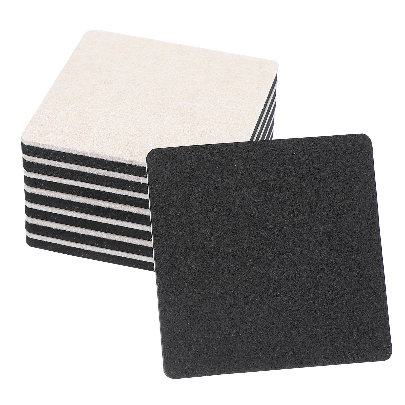 Uxcell 5 Inch Felt Furniture Sliders, 8 Pcs Square Furniture Movers ...