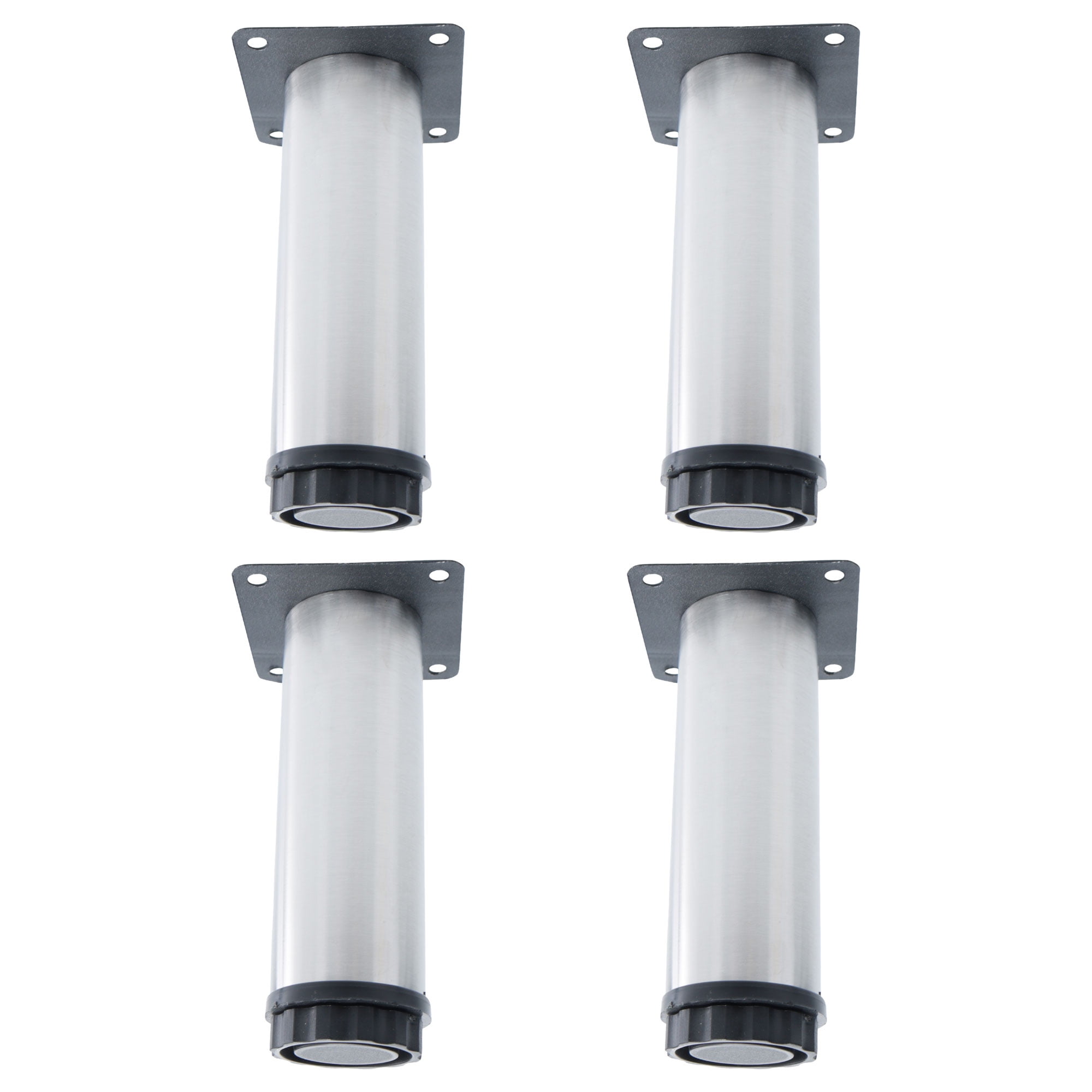 Uxcell 5 Inch Furniture Legs Stainless Steel Feet Sofa Table Cabinet ...