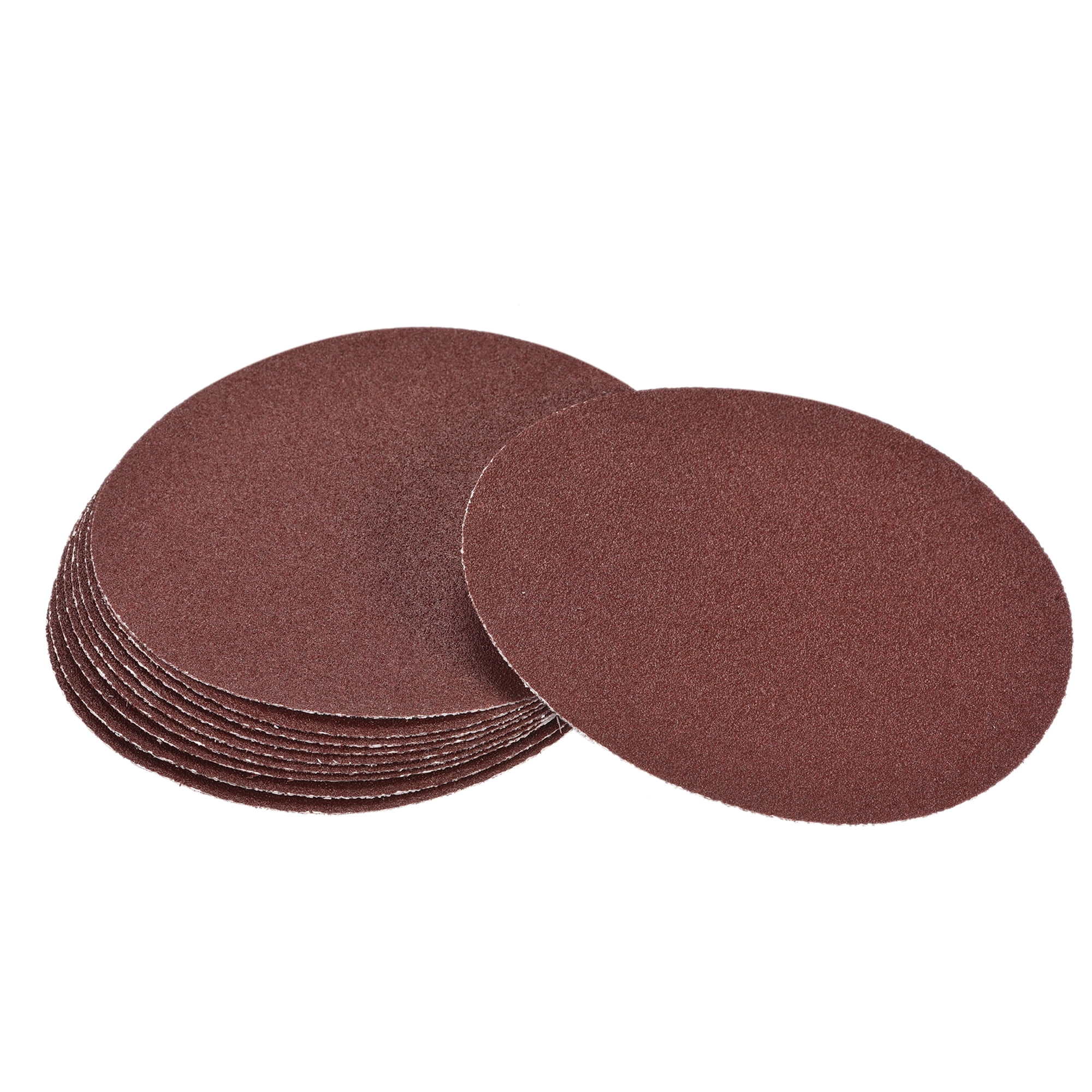 Uxcell 5-Inch PSA Sanding Disc Aluminum Oxide Adhesive Back Sandpaper ...