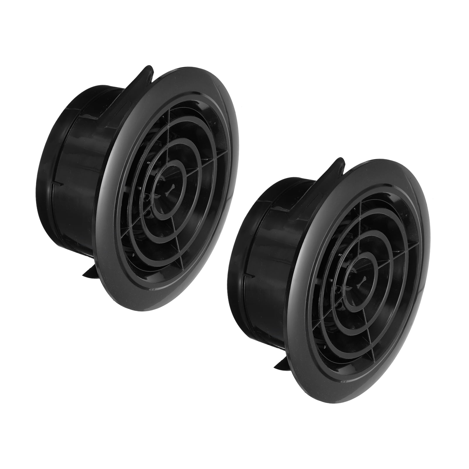 Uxcell Round Air Vent Cover, Soffit Vents ABS Adjustable Ceiling Vent ...