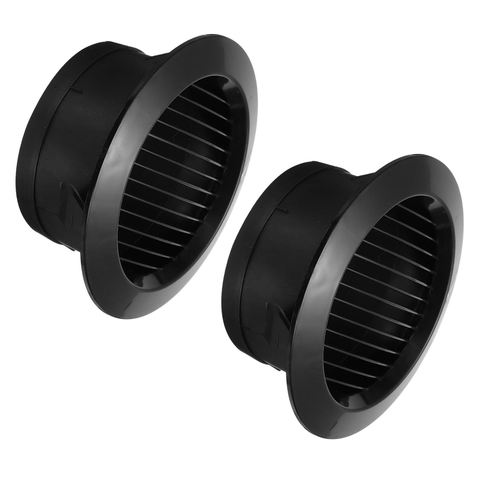 Uxcell 5 Inch Round Air Vent Cover, 2Pcs Soffit Vents ABS Ceiling Vent ...