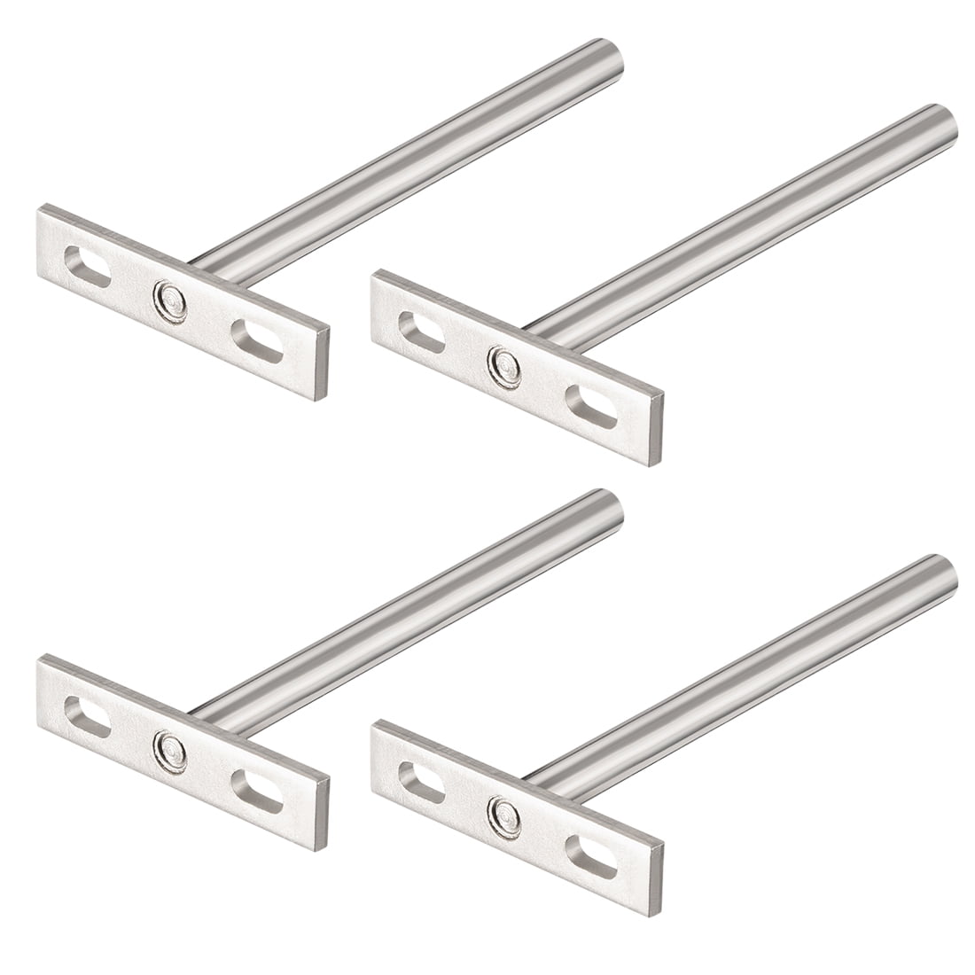 Uxcell 5" Invisible Floating Shelf Brackets, Hidden Blind Supports for ...