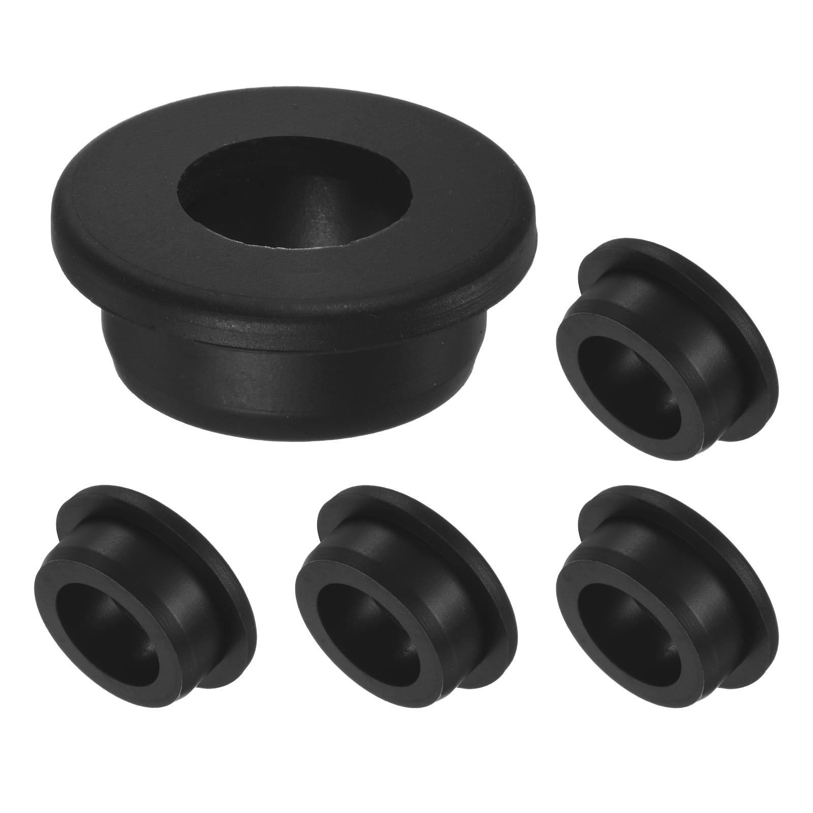 Uxcell 5-Pack 1.14 Inch Drill Hole, 0.75 Inch ID Silicone Rubber ...