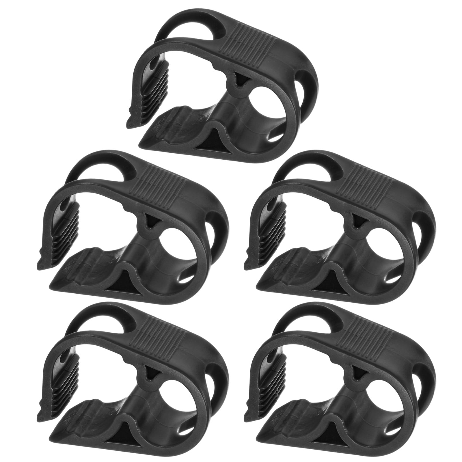 Uxcell 5-Pack Adjustable Plastic Tubing Clamps 1/4-1/2 Inch Water Flow ...