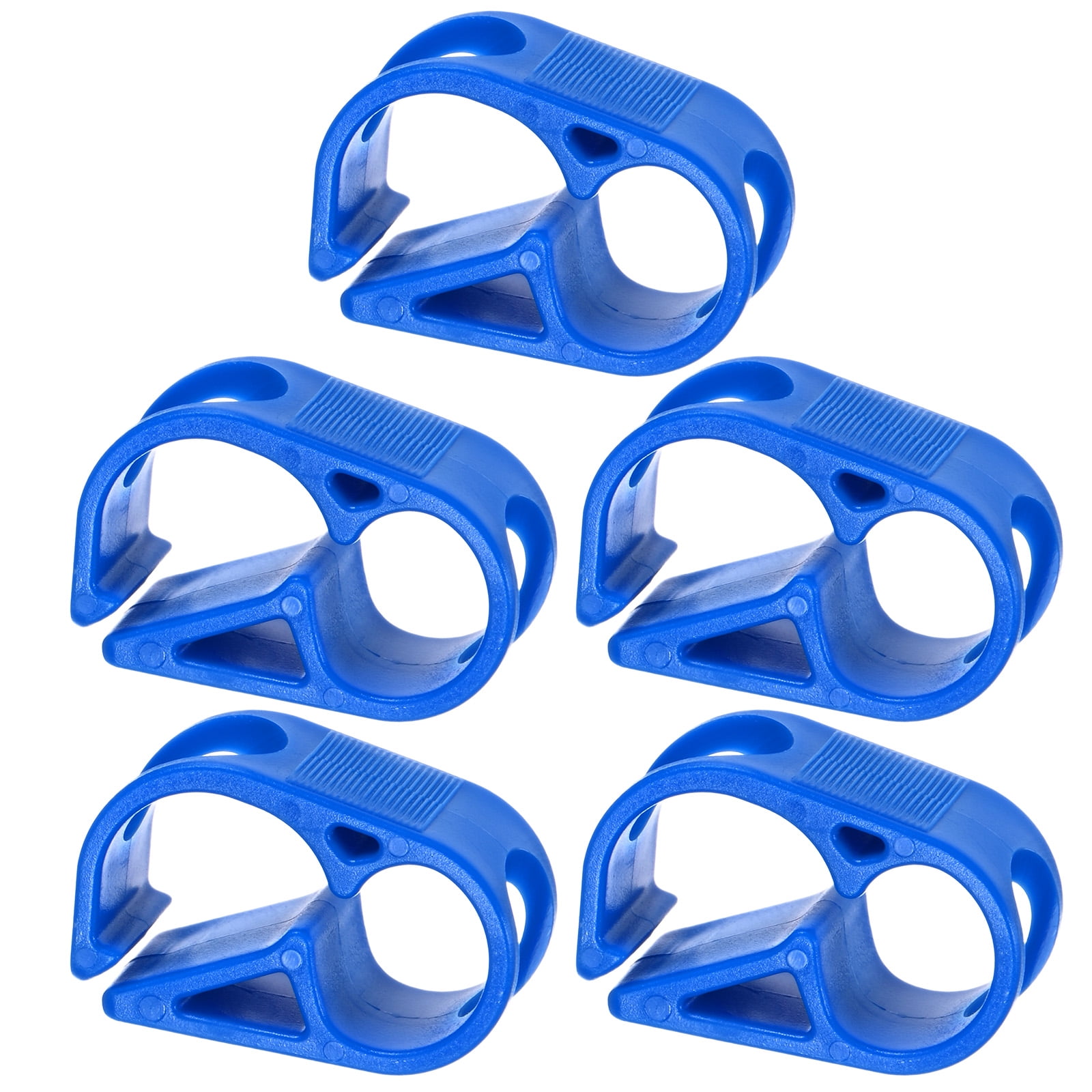 Uxcell 5-Pack Adjustable Plastic Tubing Clamps 1/4-5/16 Inch Water Flow ...