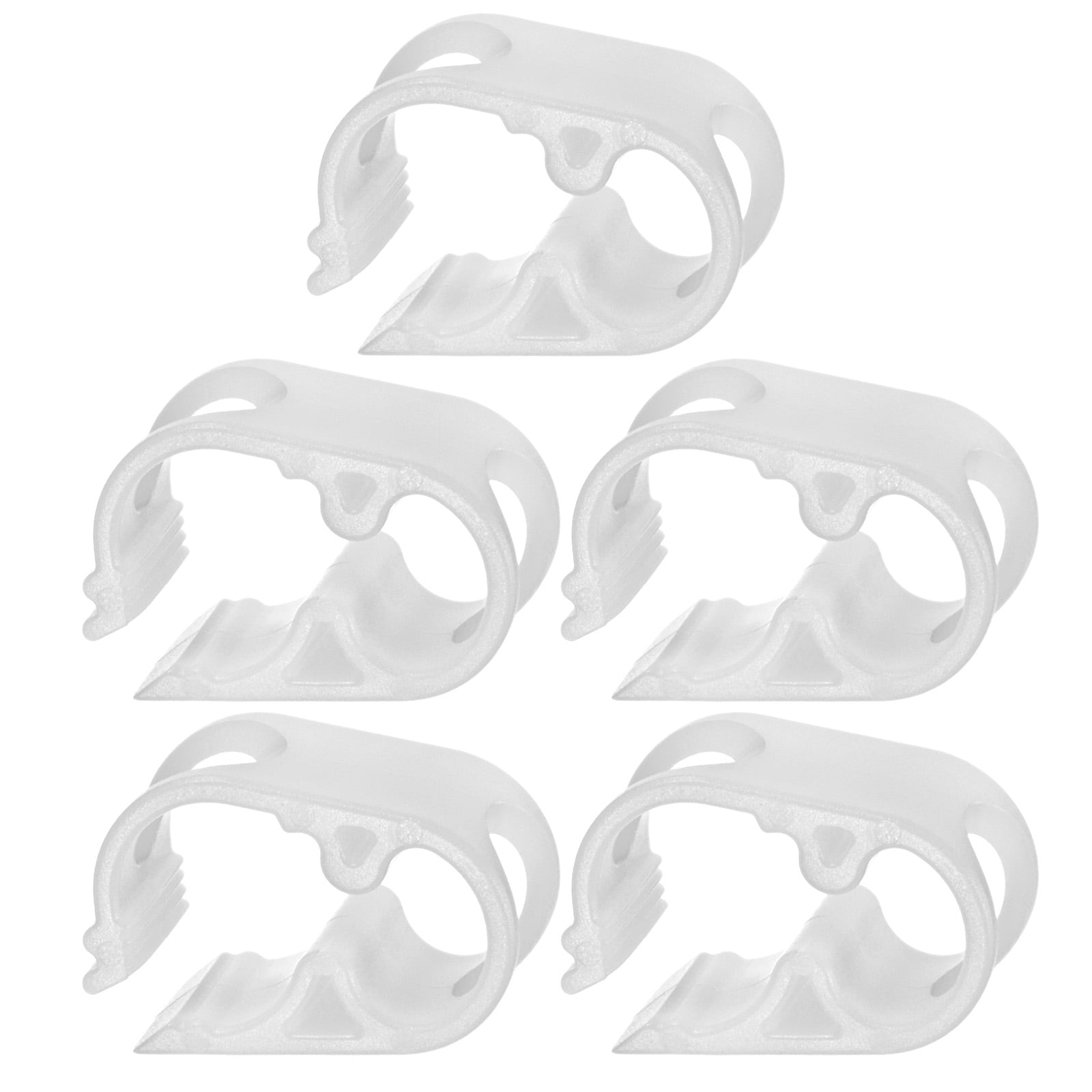 Uxcell 5-Pack Adjustable Plastic Tubing Clamps 1/8-1/4 Inch Water Flow ...