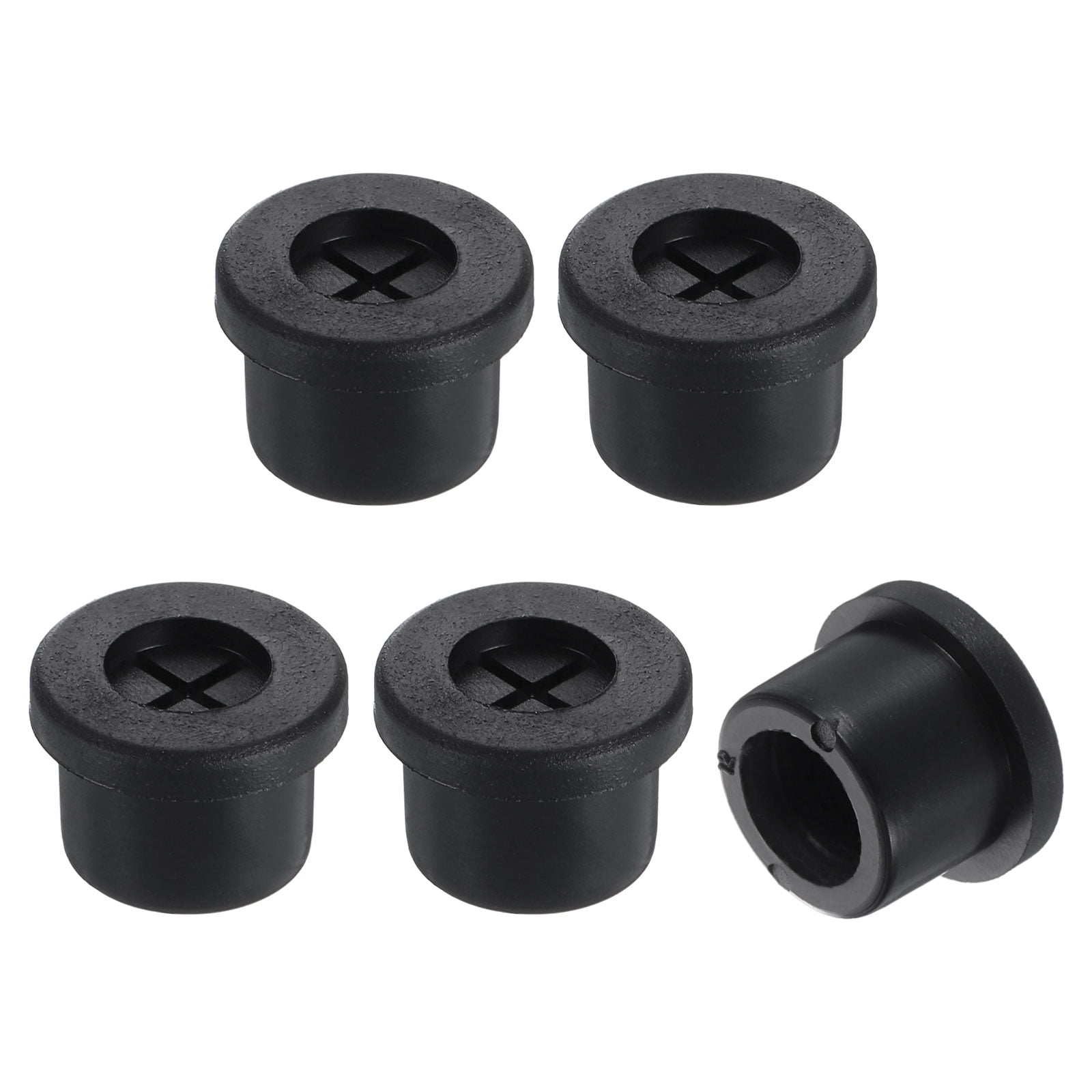Uxcell 5 Pack Cable Cord Grommet, 1/2" Inch (12mm) Desk Grommet ...