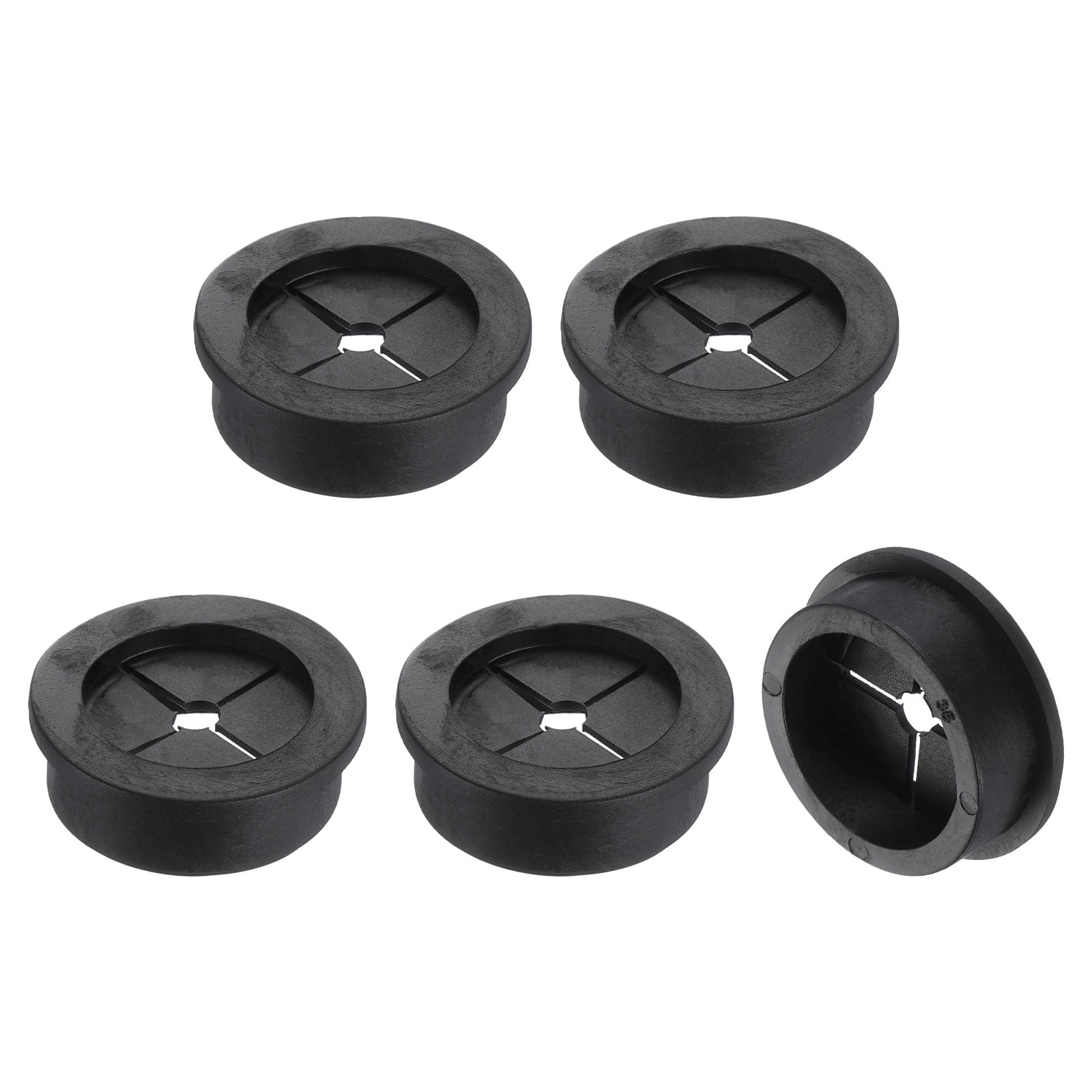 Uxcell 5 Pack Cable Cord Grommet, 1 3/8" Inch (35mm) Desk Grommet ...