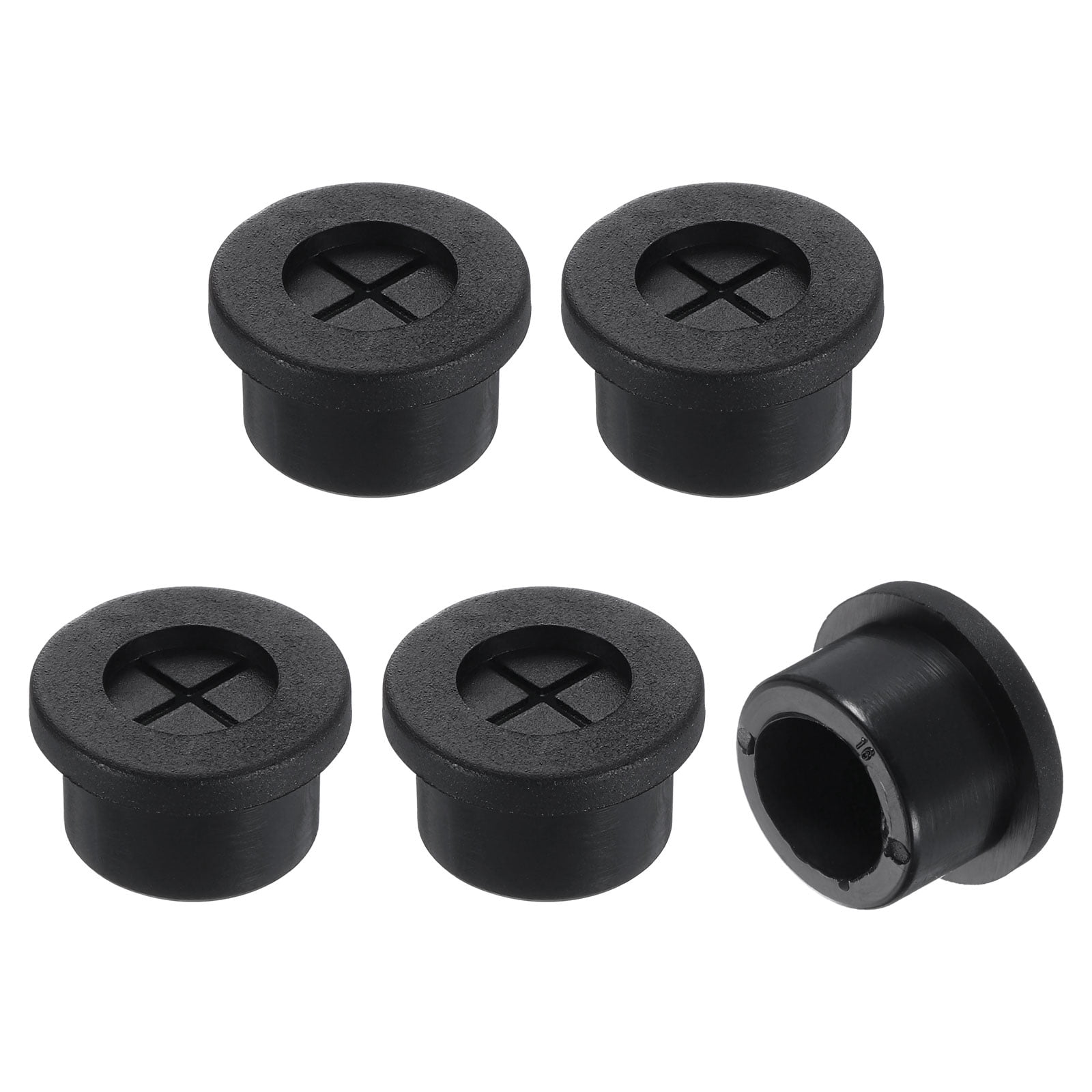Uxcell 5 Pack Cable Cord Grommet, 5/8" Inch (16mm) Desk Grommet ...