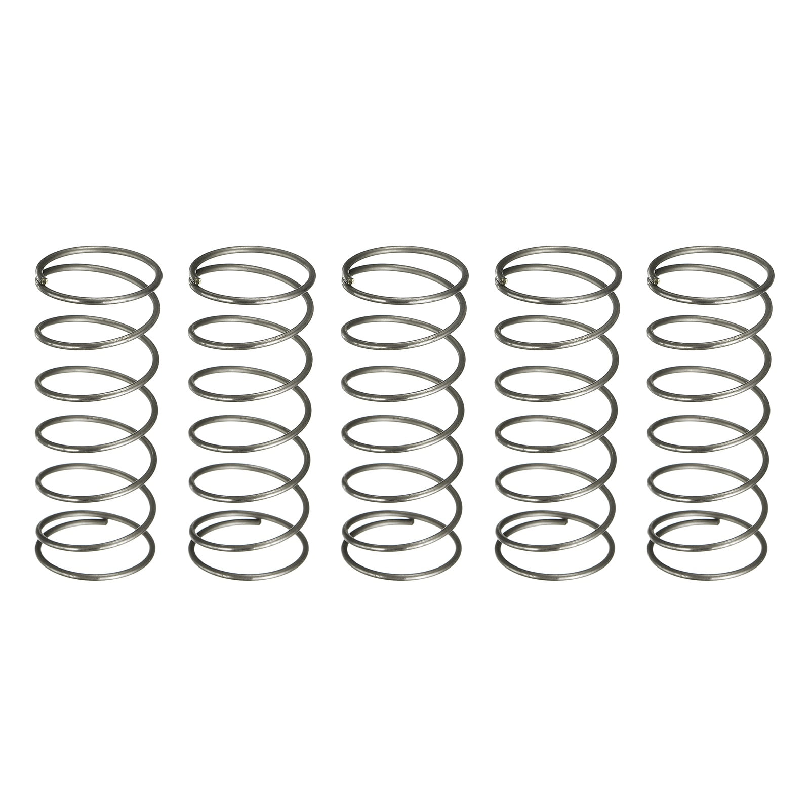 Uxcell 5 Pack Compression Spring, 20mm OD, 1.2mm Wire Size, 50mm Free ...
