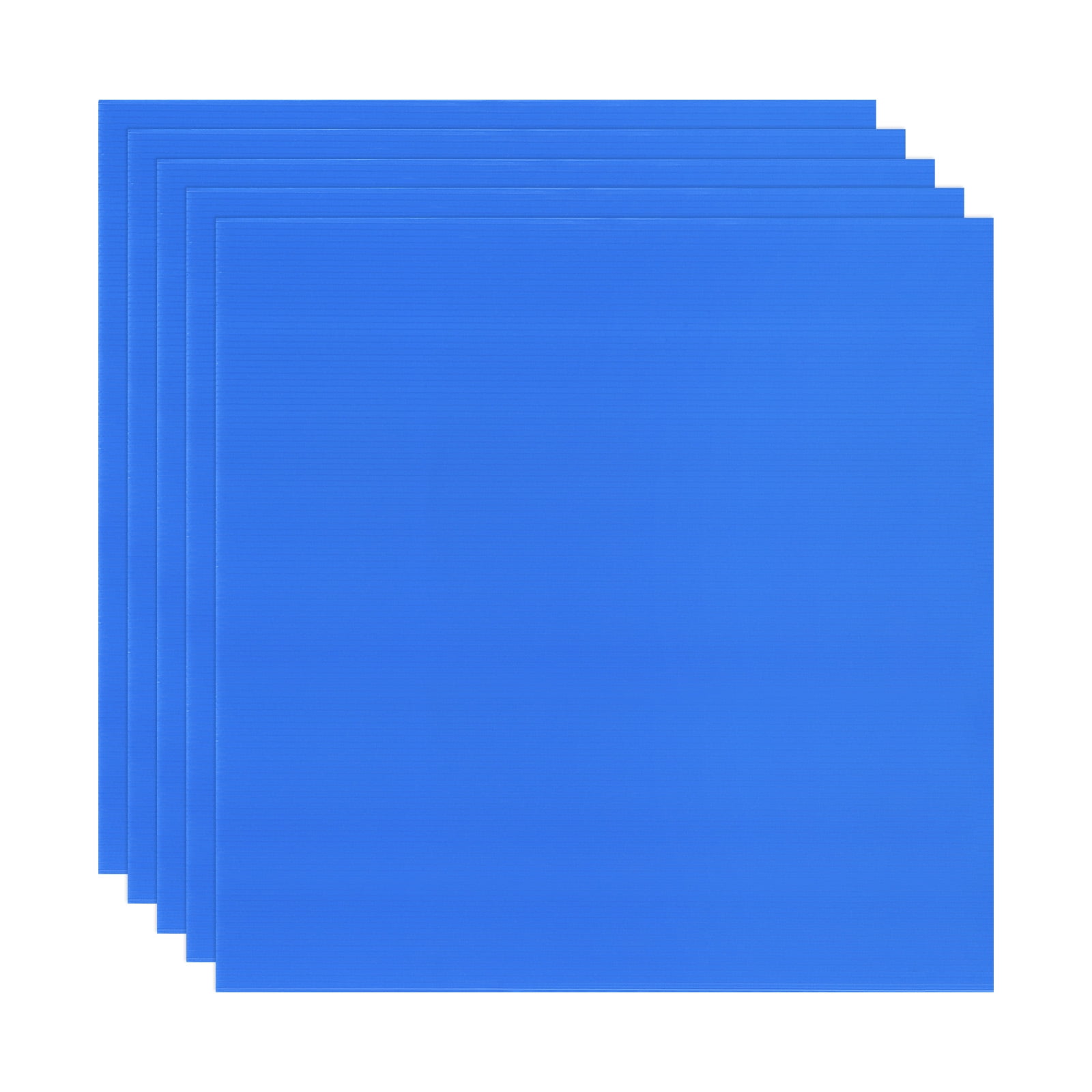 Uxcell 5-Pack Corrugated Plastic Sheets, 20 Inch x 20 Inch Waterproof ...