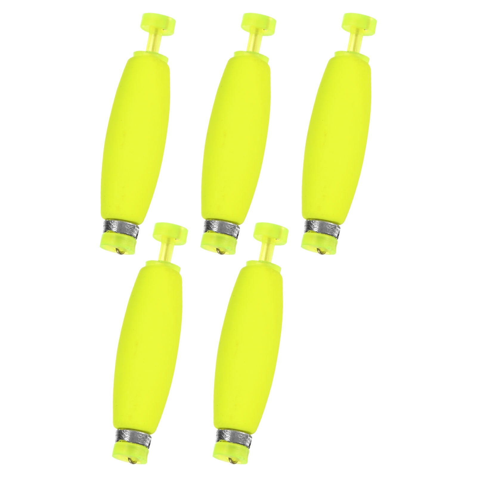 Uxcell 5-Pack Fishing Bobbers Floats, 2 Inch EVA Foam Weighted Bobbers ...