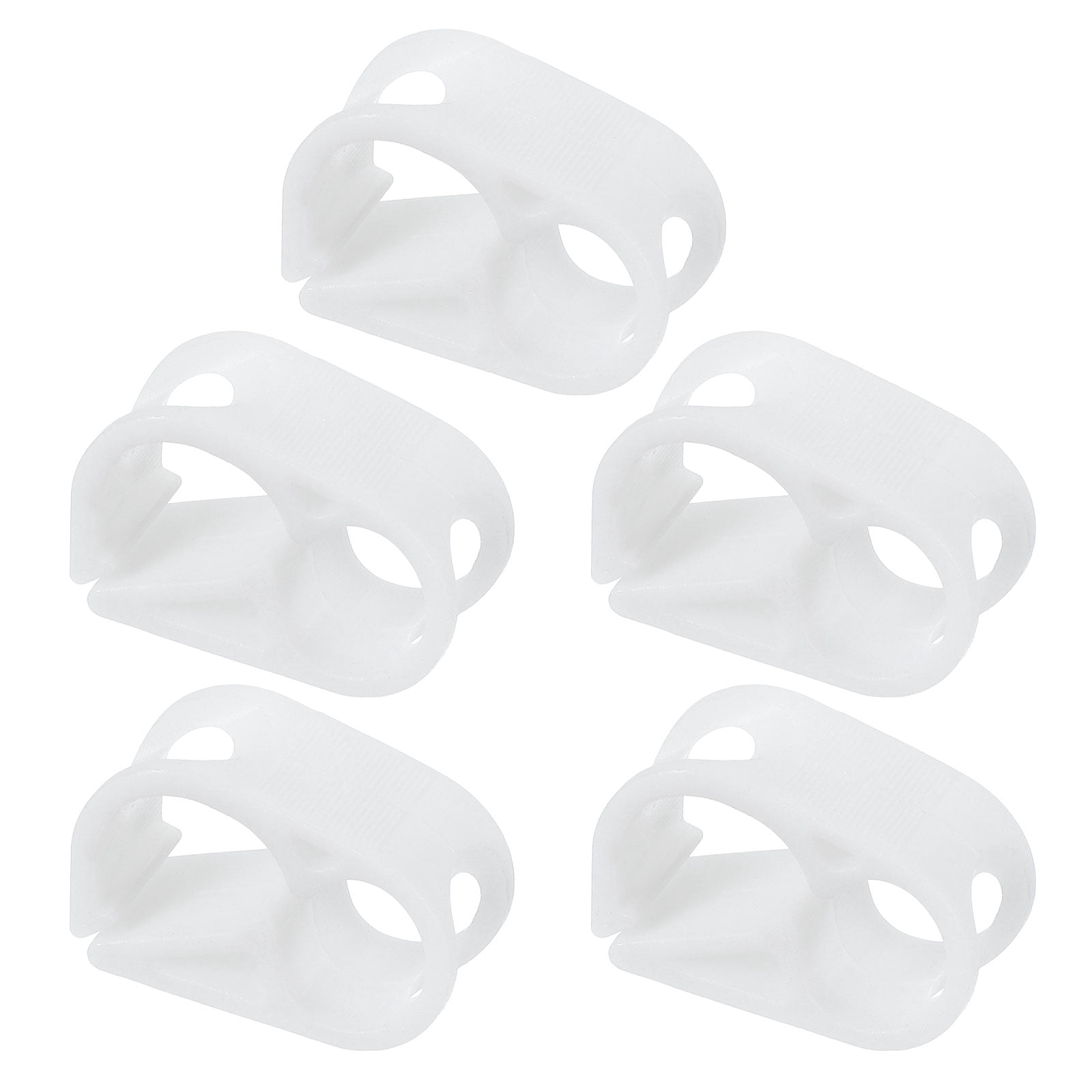 Uxcell 5 Pack Plastic Tubing Clamps, 3/16"-5/16" Adjustable Tube Clamp ...