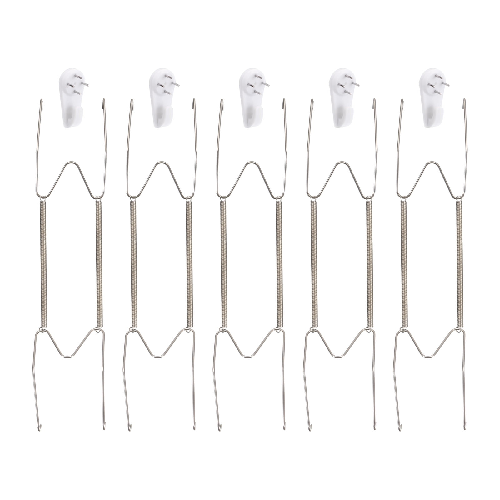 Uxcell 5 Pack Plate Hanger 14" Stainless Steel Invisible Wall Plate ...