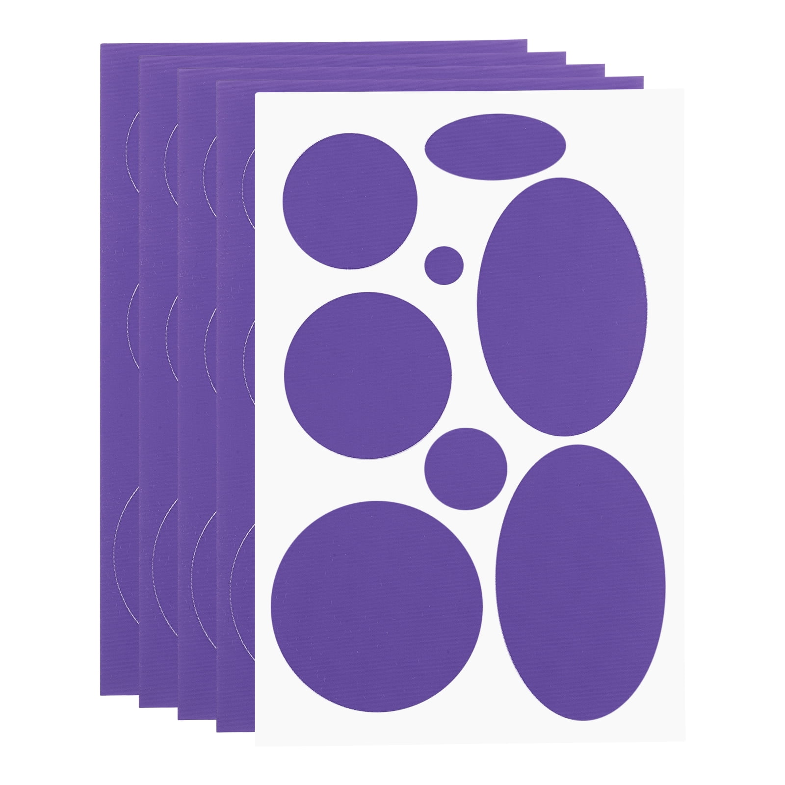 Uxcell 5 Pack Repair Patch Kits, Fabric Self-Adhesive Patches Purple ...