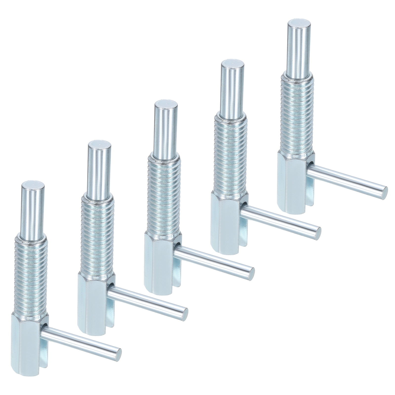 Uxcell 5 Pack Retractable Indexing Plunger Pin, M12 L Spring Plunger ...