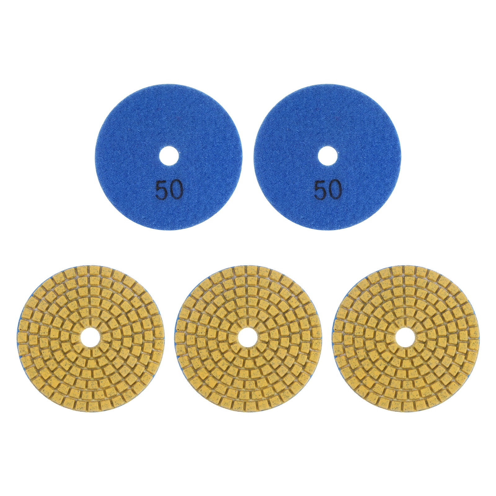 Diamond Polishing Pads 5'' Inch 125mm Wet Grinding Discs For Granite ...