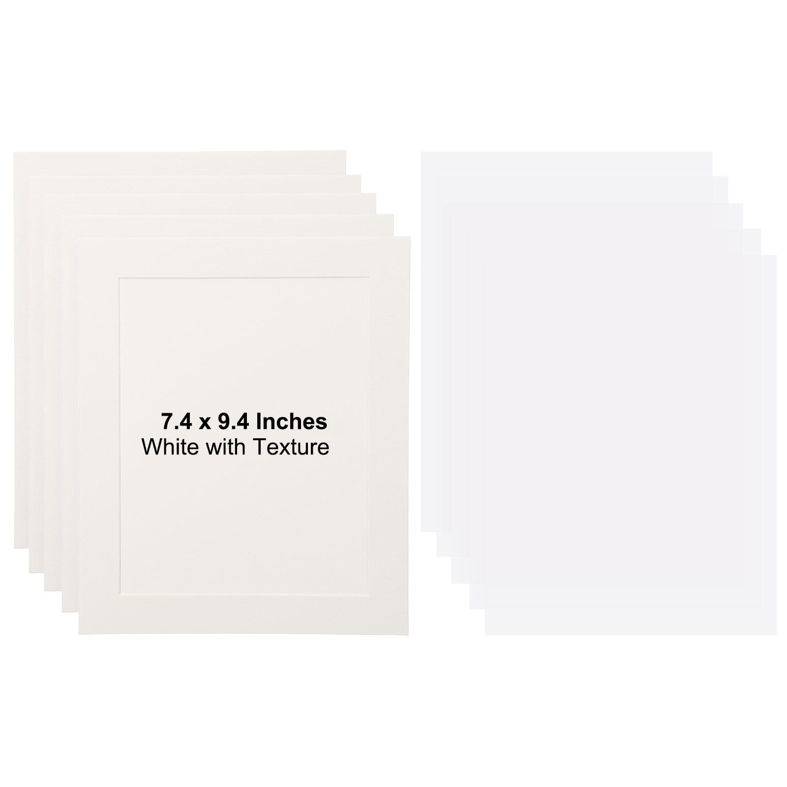 Uxcell 5 Packs Cardboard Picture Frame, 9.8 x 11.8 Inch Photo Wall ...