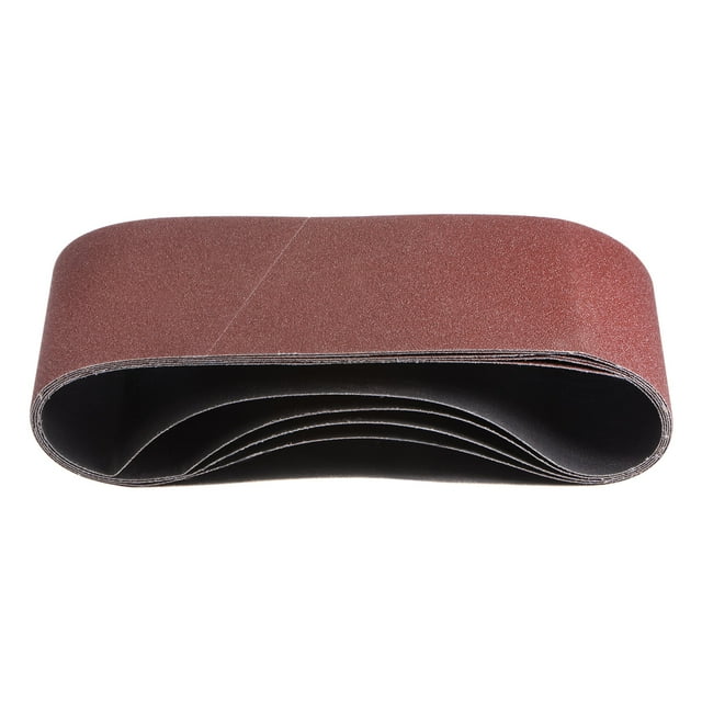 Uxcell 5 Packs Sanding Belts 4 x 24 Inch Belt Sander Paper 120 Grit ...