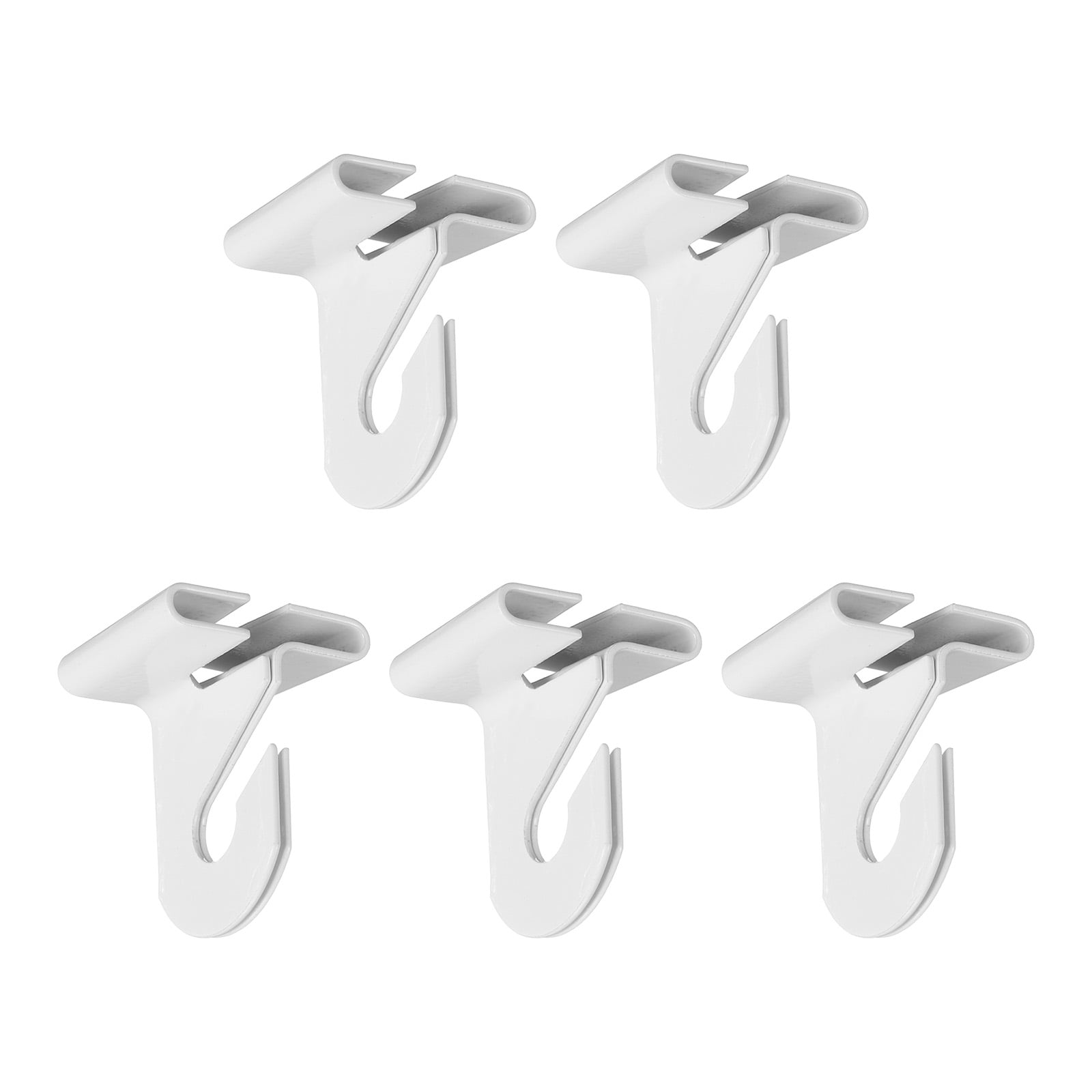 Uxcell 5 Pair Drop Ceiling Hooks 1" W Metal T-Bar Track Clip Suspended ...