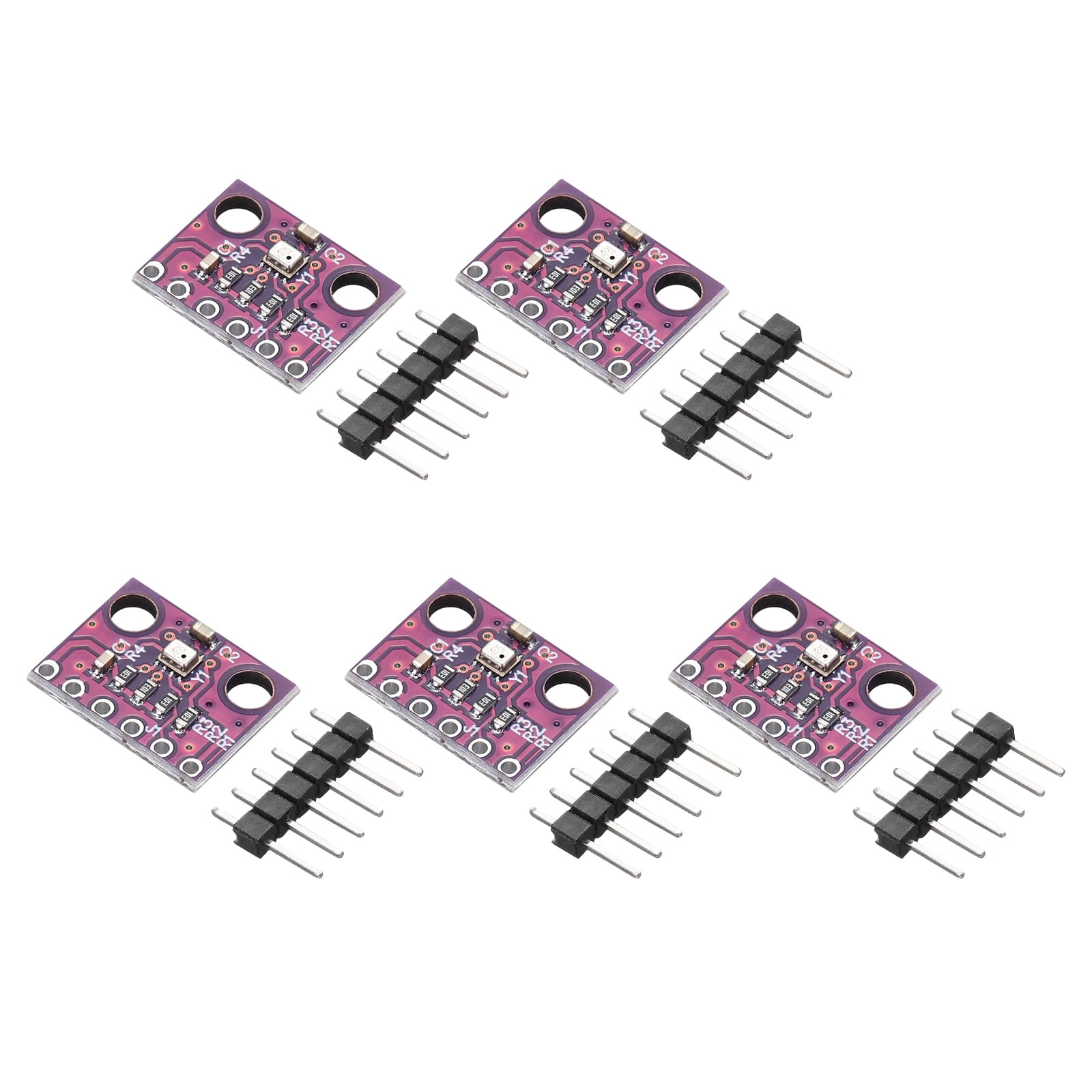 Uxcell 5 Pcs BMP280 I2C IIC SPI 6PIN Atmospheric Pressure Sensor Module ...