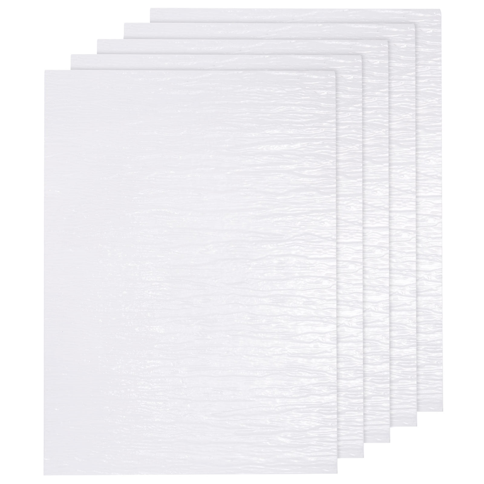 Uxcell 5 Pcs DIY Ripple Water Effect Sheet 10.6 x 7.9 Inch Flowing ...