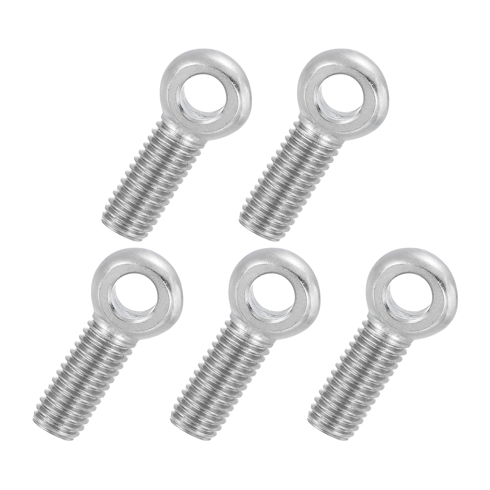 Uxcell 5 Pcs M10x35mm Shoulder Swing Lifting Eye Bolt, 304 Stainless ...