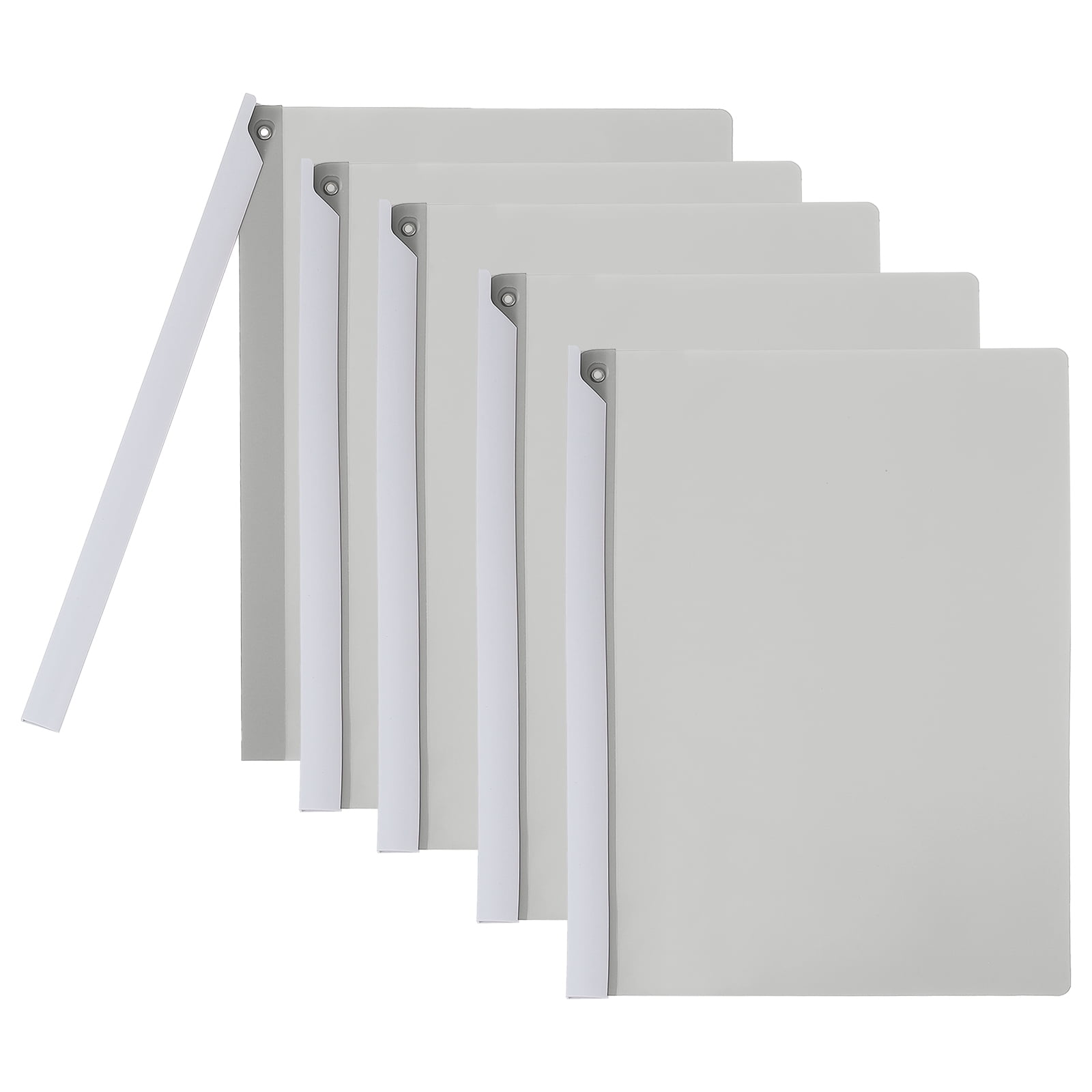 Uxcell 5 Pcs Non-punching Report Covers with Swing Clip, Plastic ...
