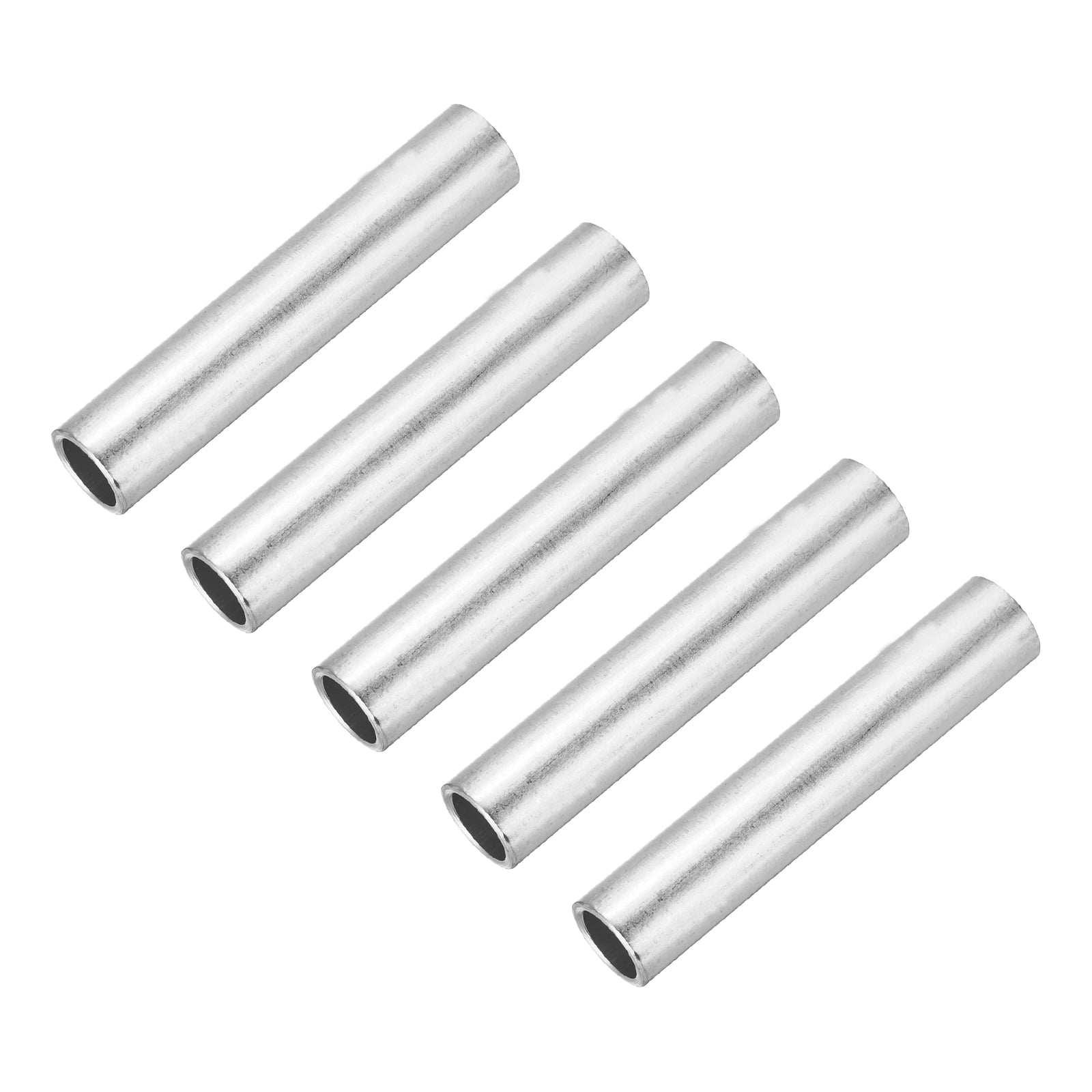 Uxcell 5 Pcs Red Copper Non Insulated Butt Connectors, GT-50 1/0 AWG ...